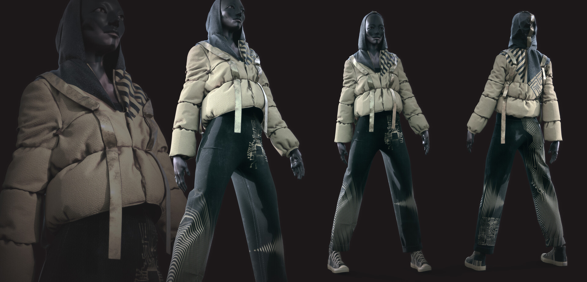 ArtStation - E- Wear / Electronic clothing