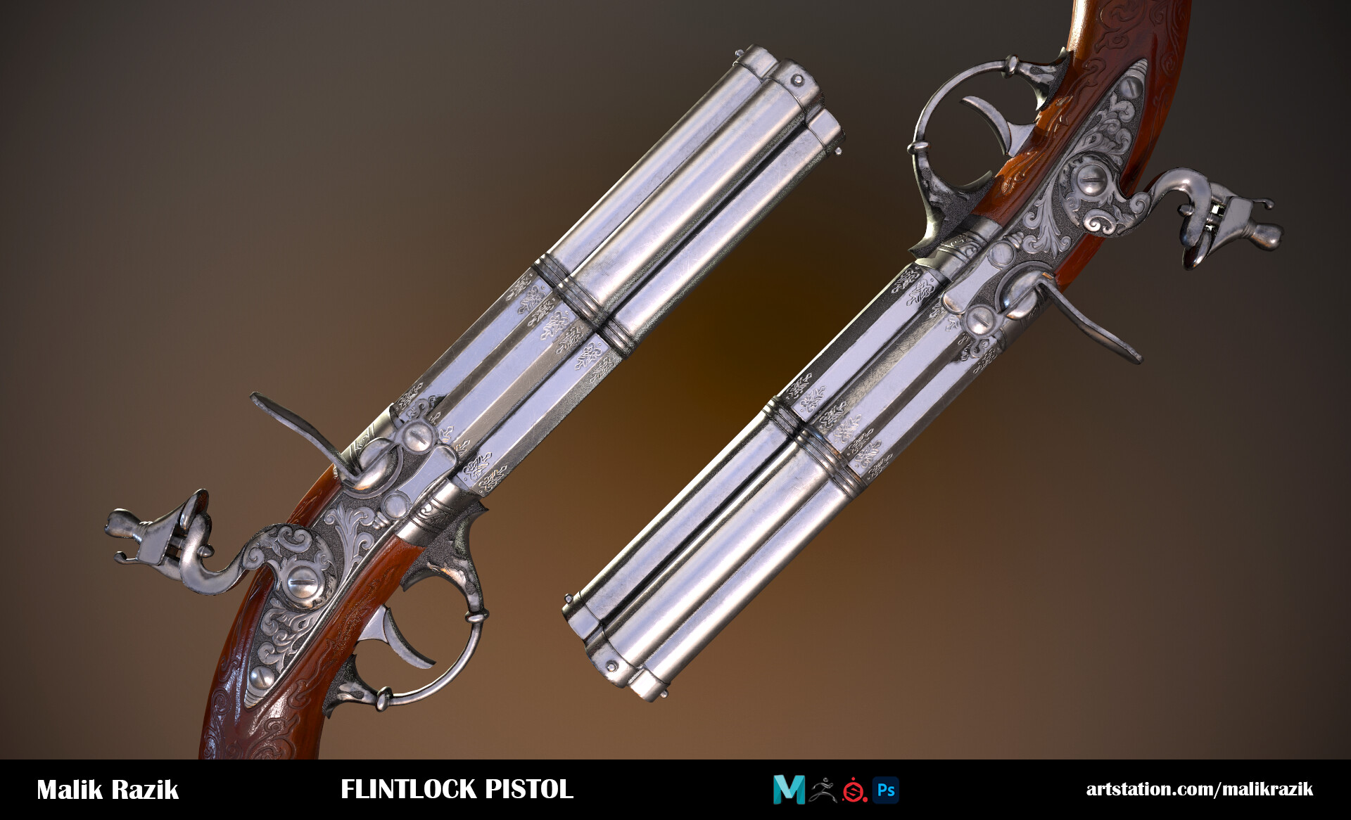 ArtStation - Flintlock Pistol