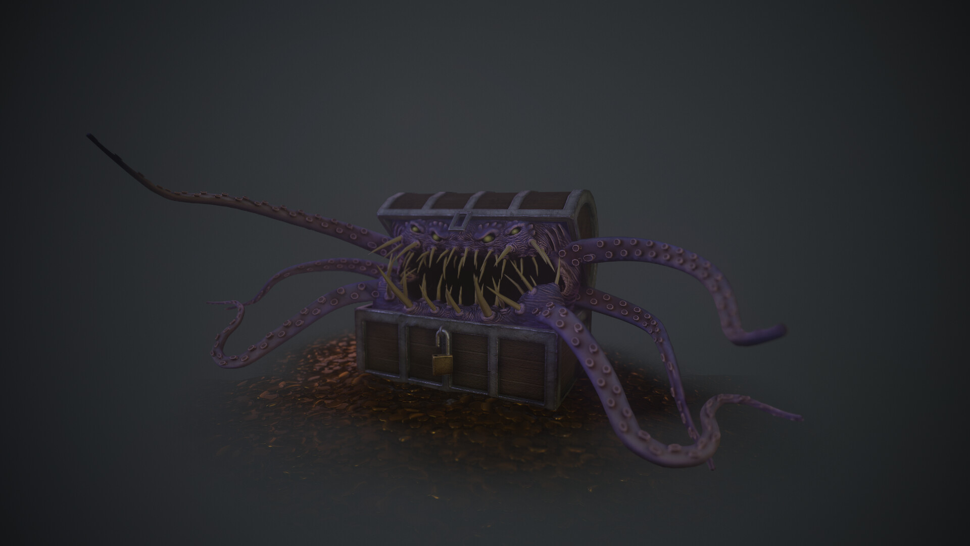 ArtStation - Monster Chest