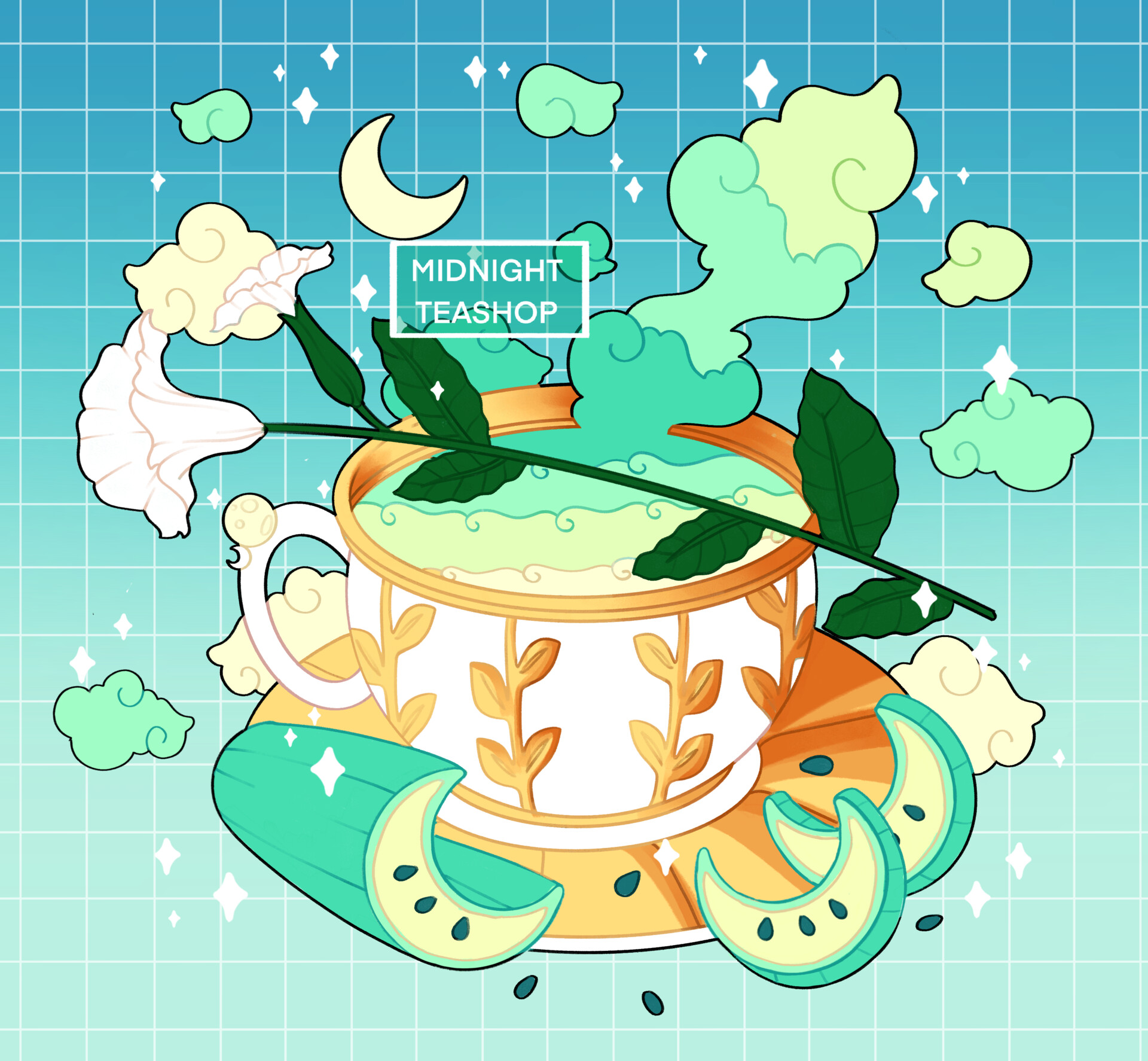 ArtStation - Moonfruit Tea