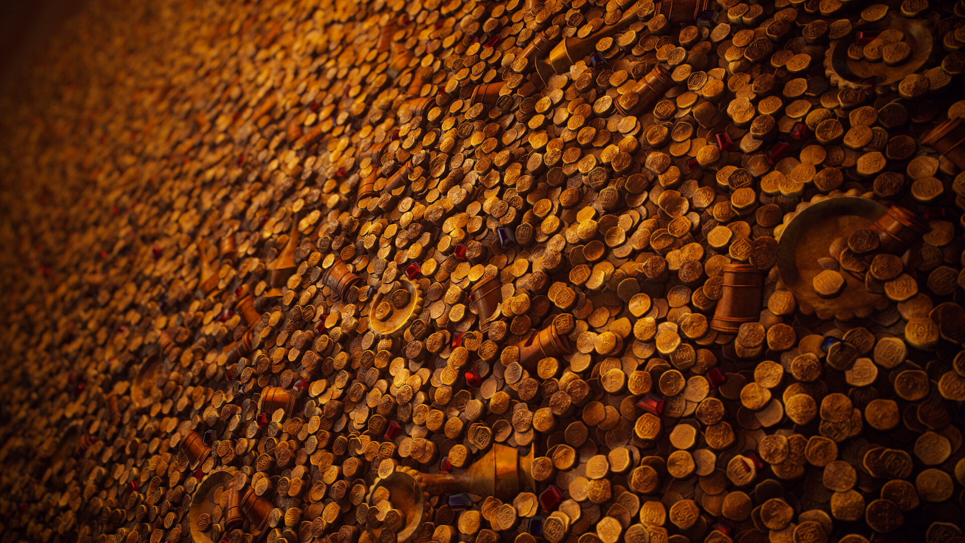 ArtStation - Treasure Pile Substance