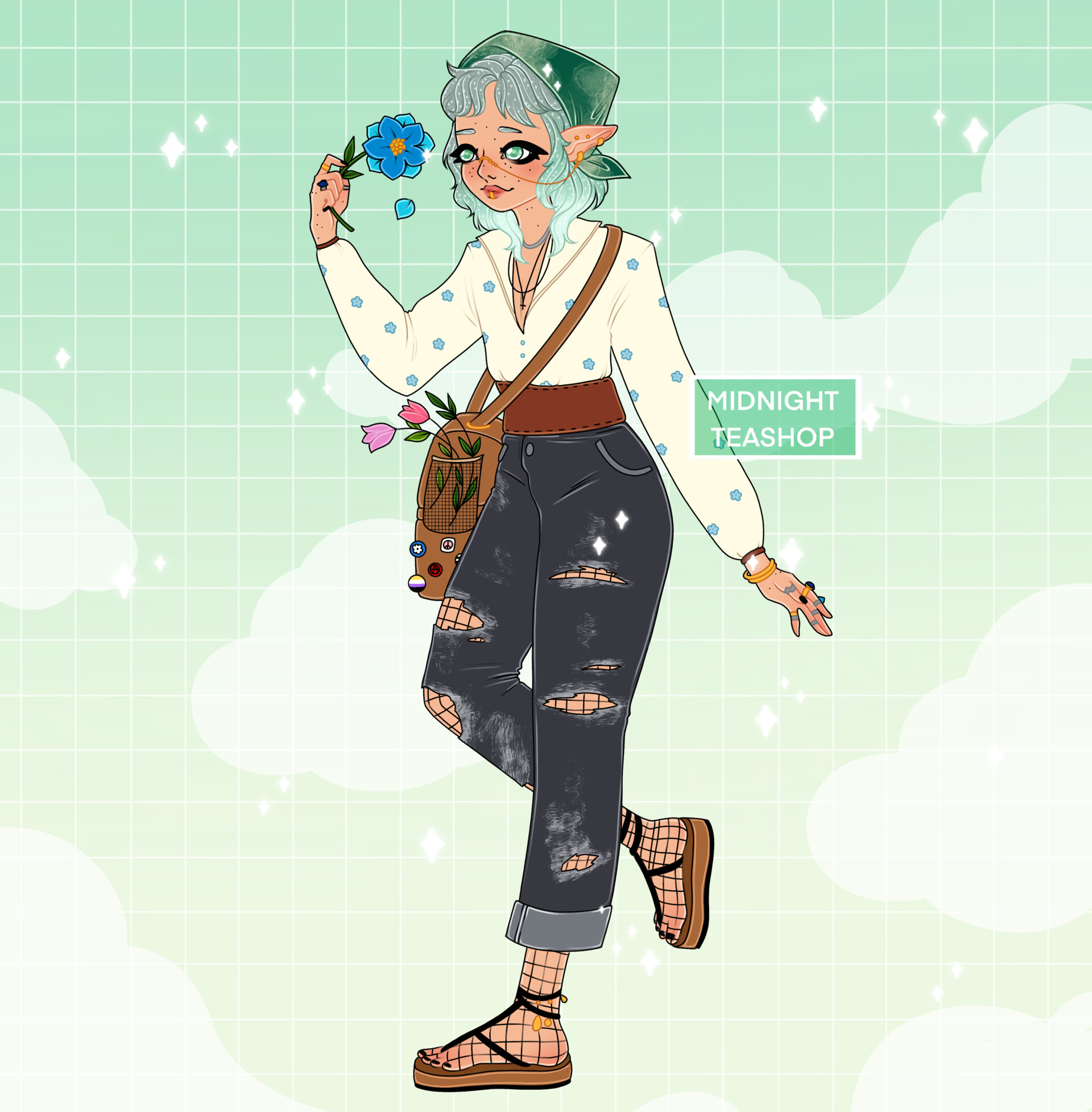 ArtStation - Grunge Cottagecore friend