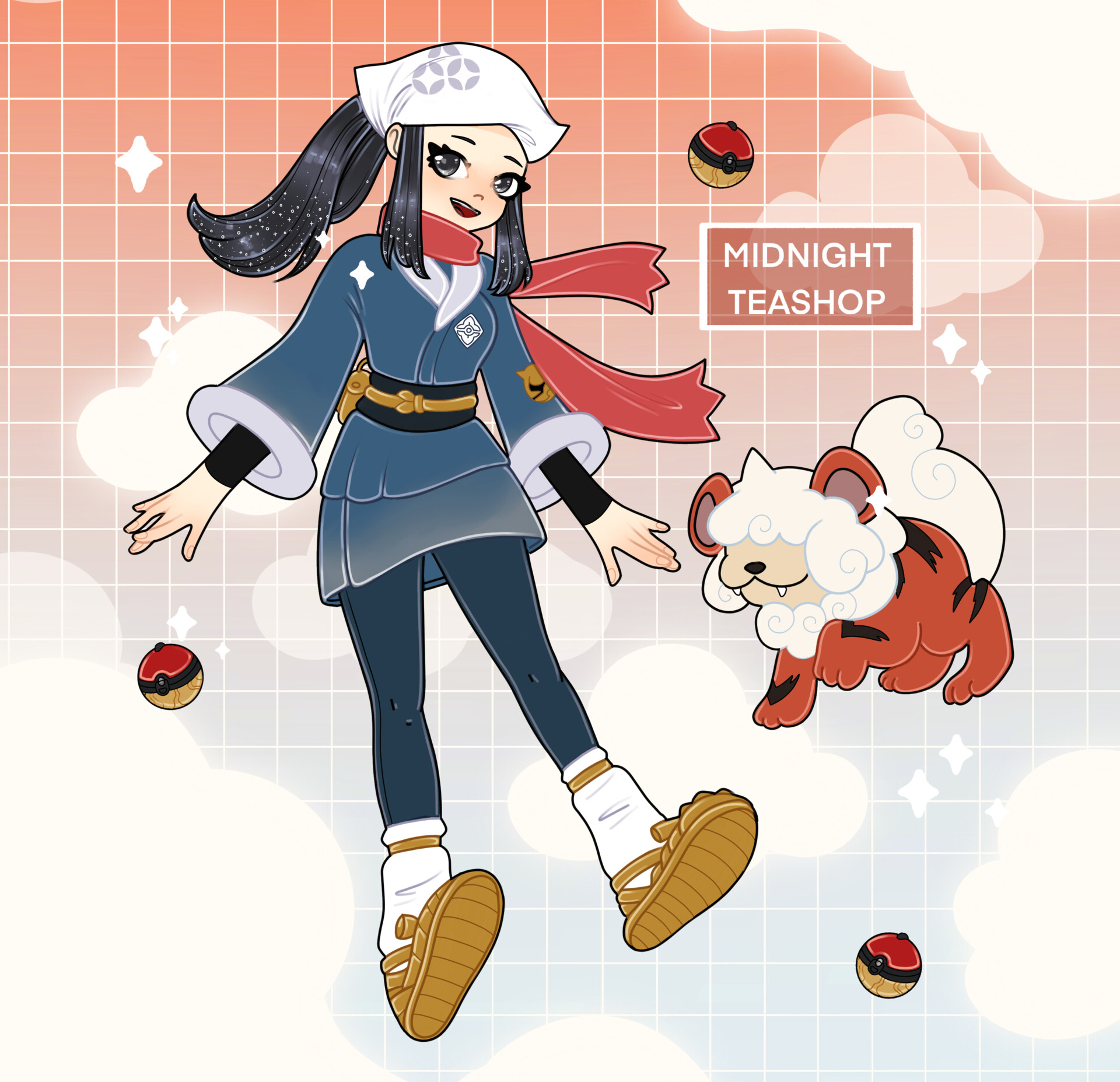 ArtStation - Female Hisui Protagonist