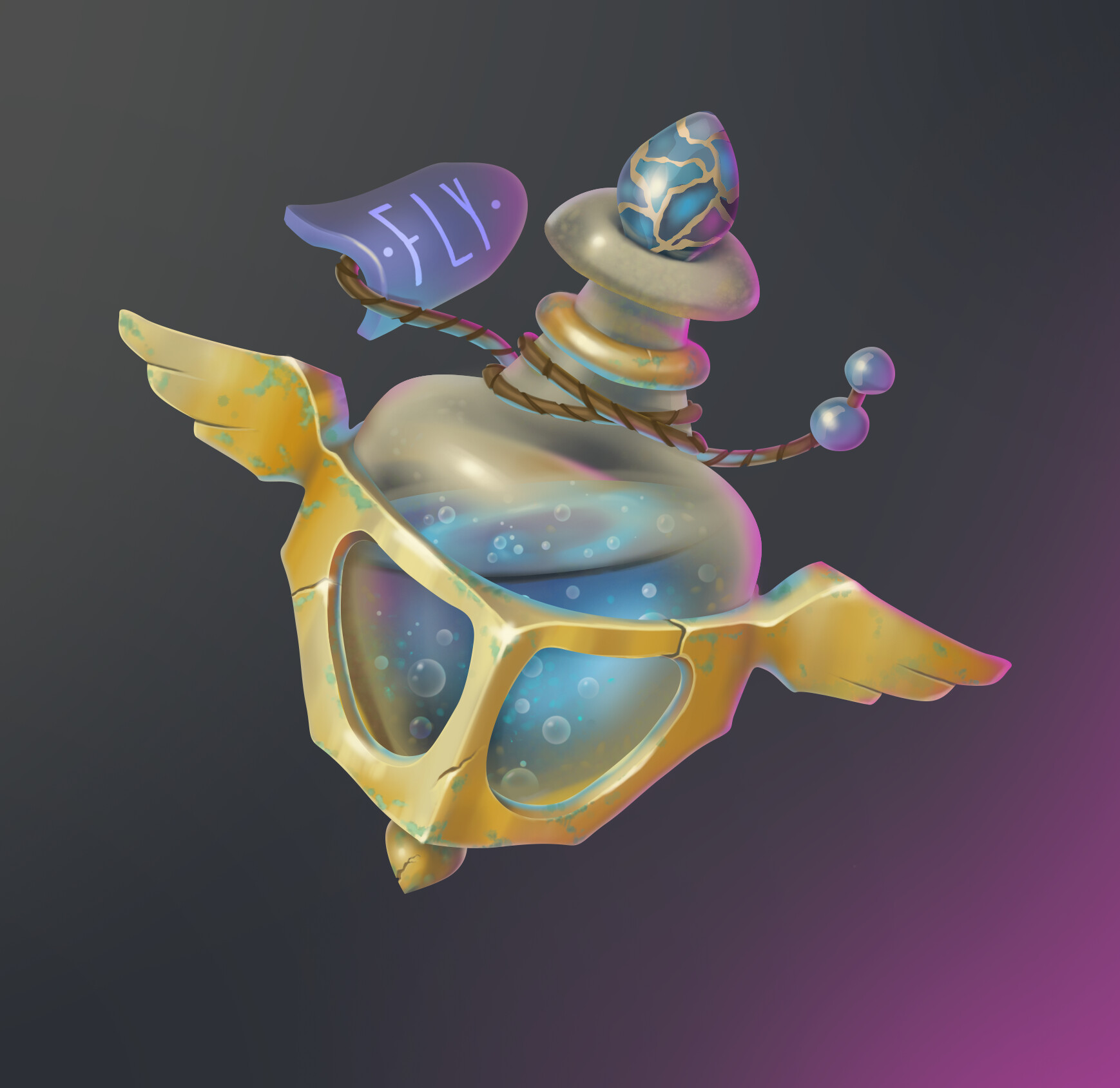 ArtStation - Magic bottle