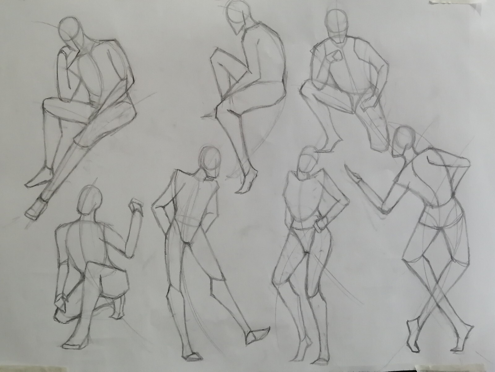 ArtStation - gesture practice