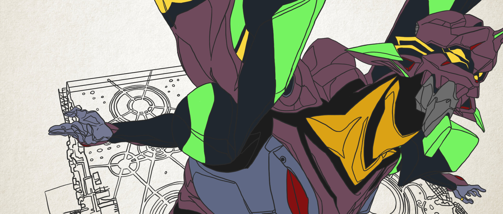 Aikona | Oliver Broberg - EVA-13 Fan Art - Evangelion: 3.0+1.01 Thrice ...