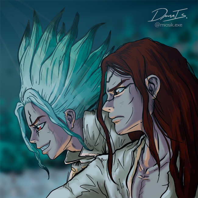 ArtStation - Dr.Stone fanart