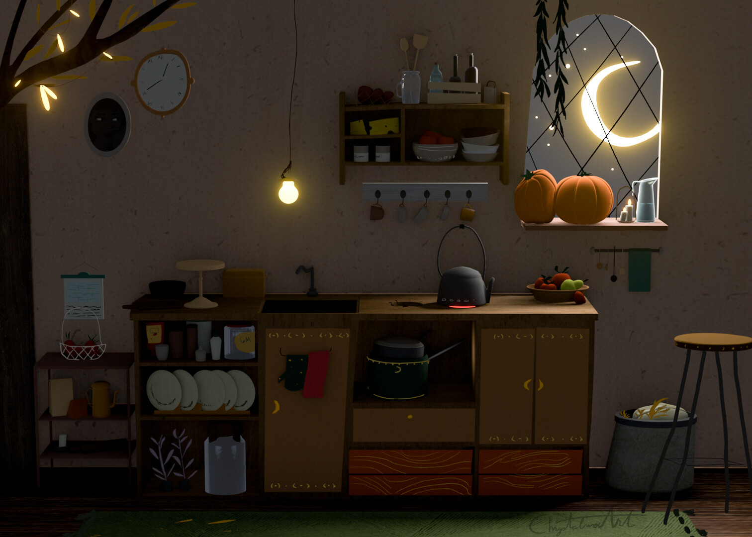 ArtStation - Moon Kitchen