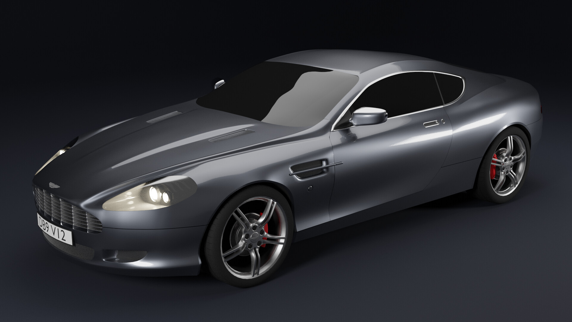 ArtStation - Aston Martin DB9