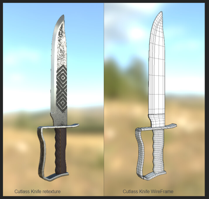 ArtStation - Cutlass Knife