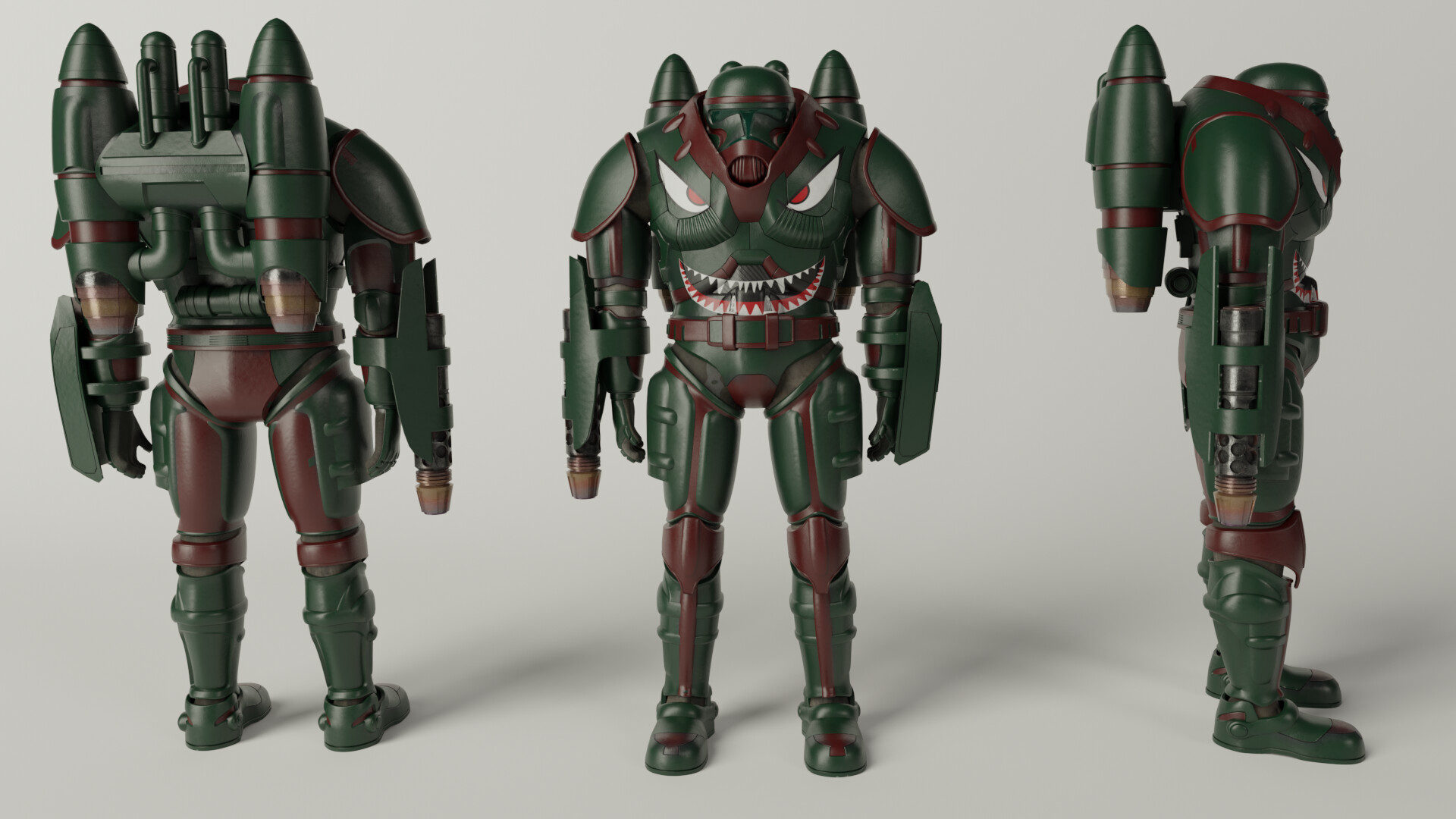 ArtStation - Custom Clone Blaze Trooper Armor V2