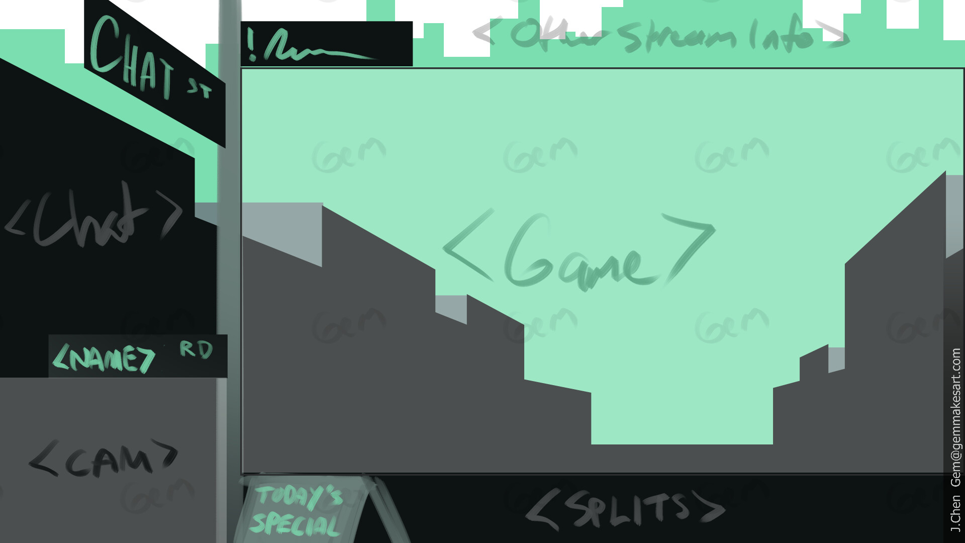 Celeste Chen - Twitch/Streaming Layouts