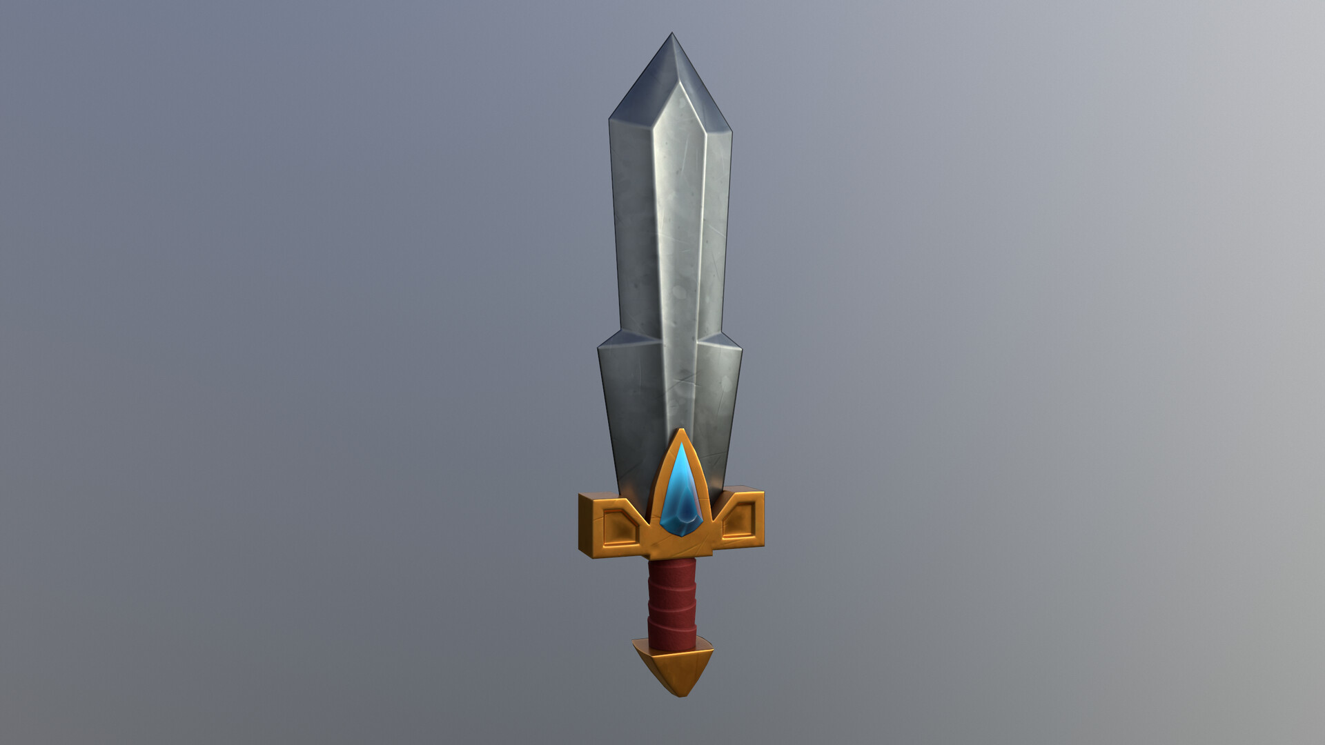 ArtStation - Fantasy Stylized Sword
