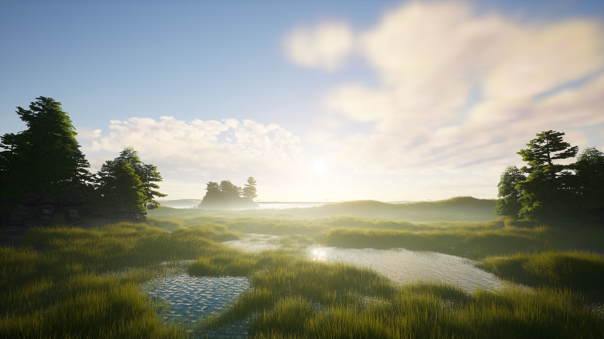 ArtStation - UE4 Coastal Wetlands