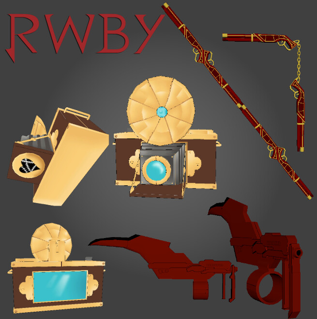 ArtStation - Rwby 3D Model Assets