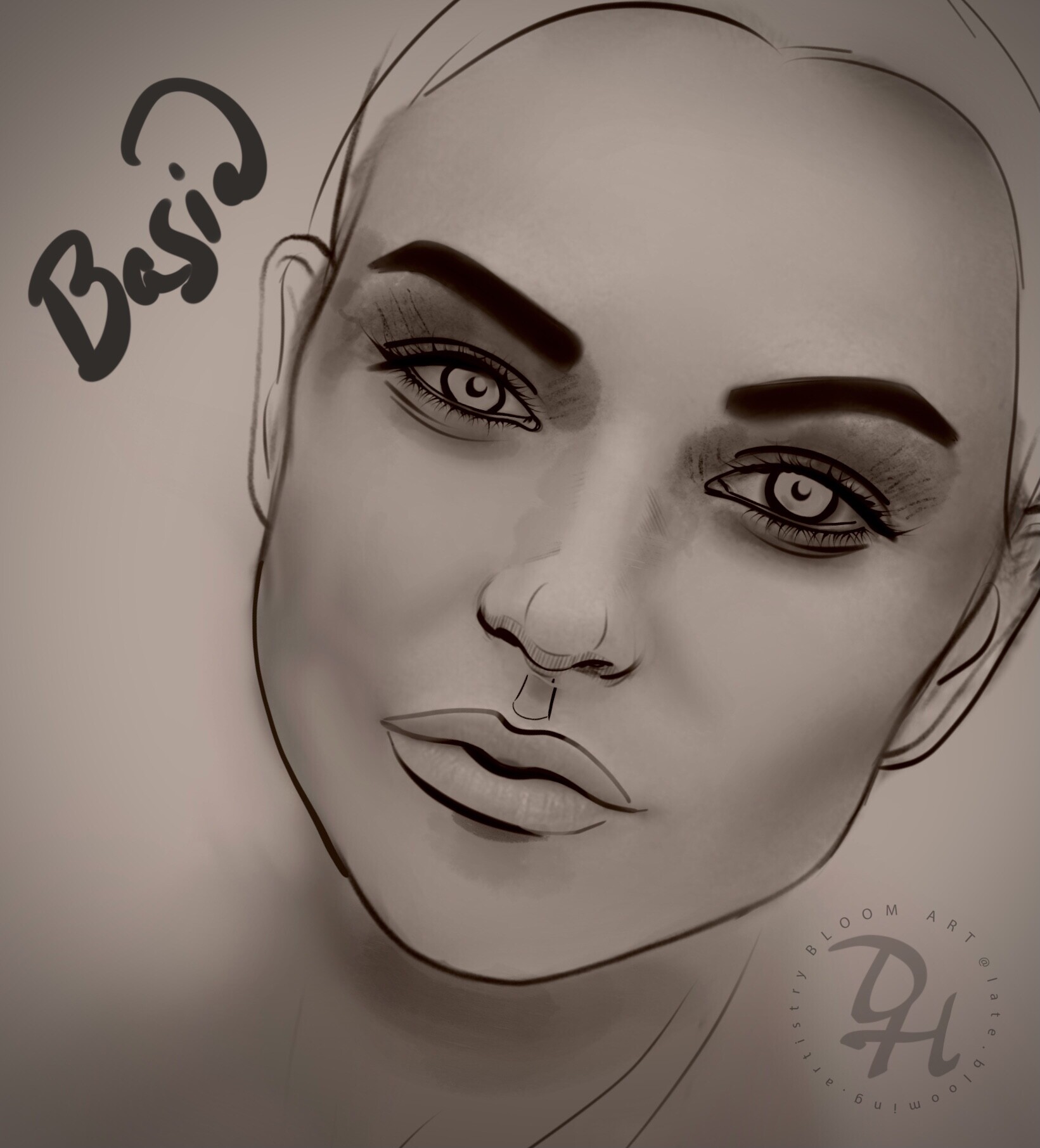 ArtStation - Sketch of Basia