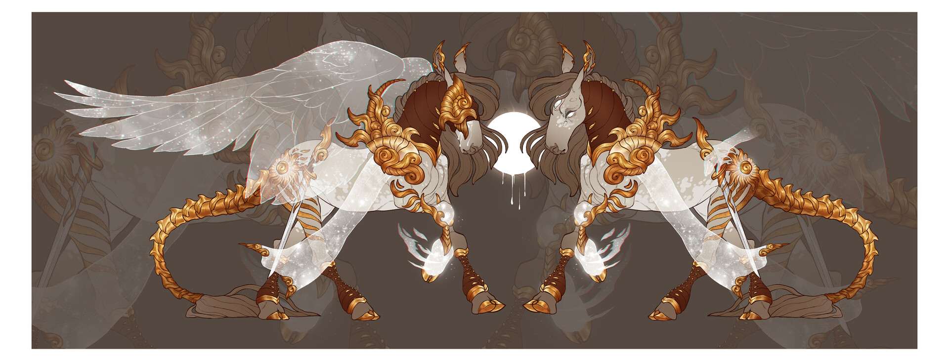 ArtStation - Golden Paladin - Character Design