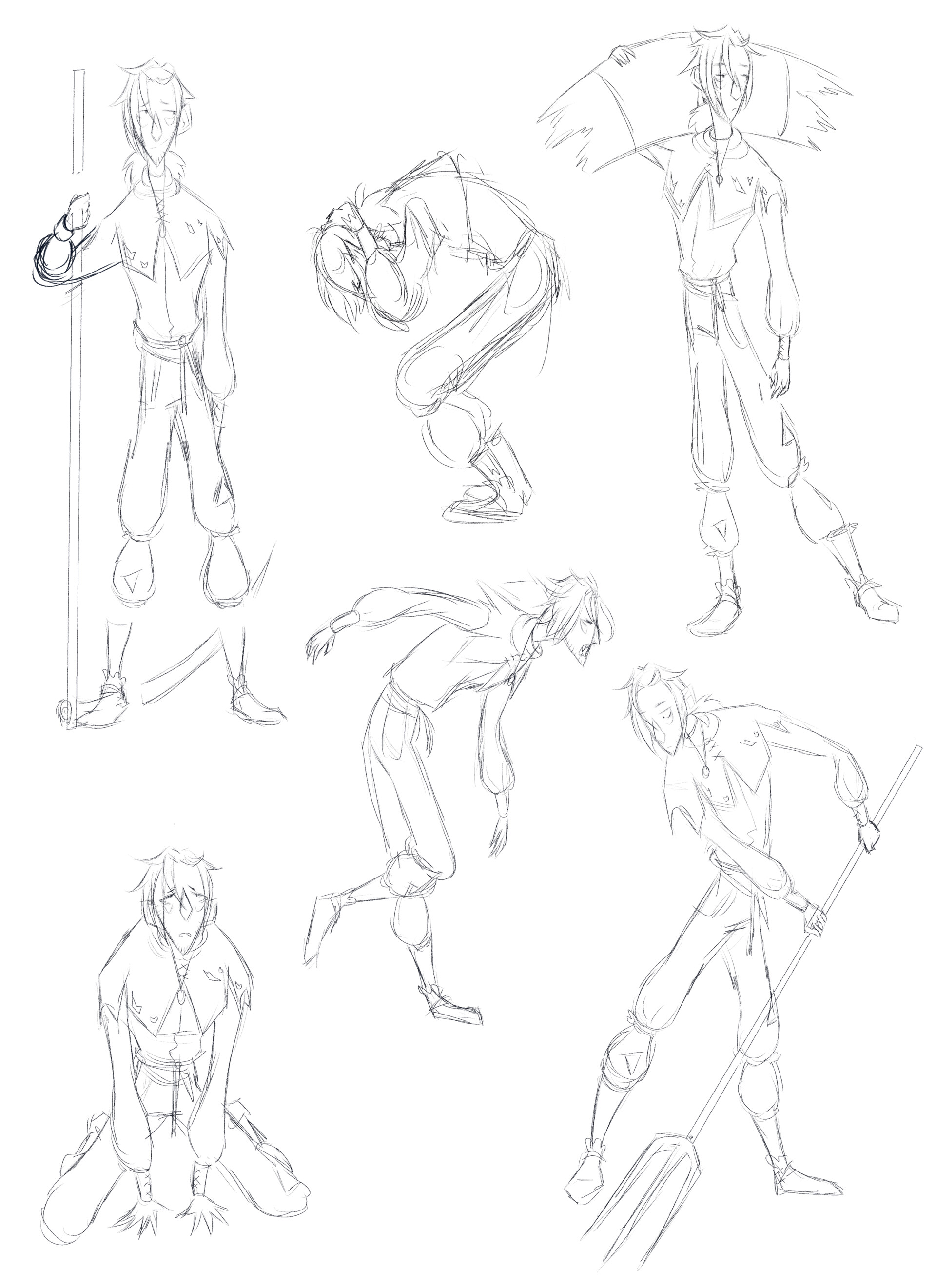 Kai Wharton - Bren Key Poses