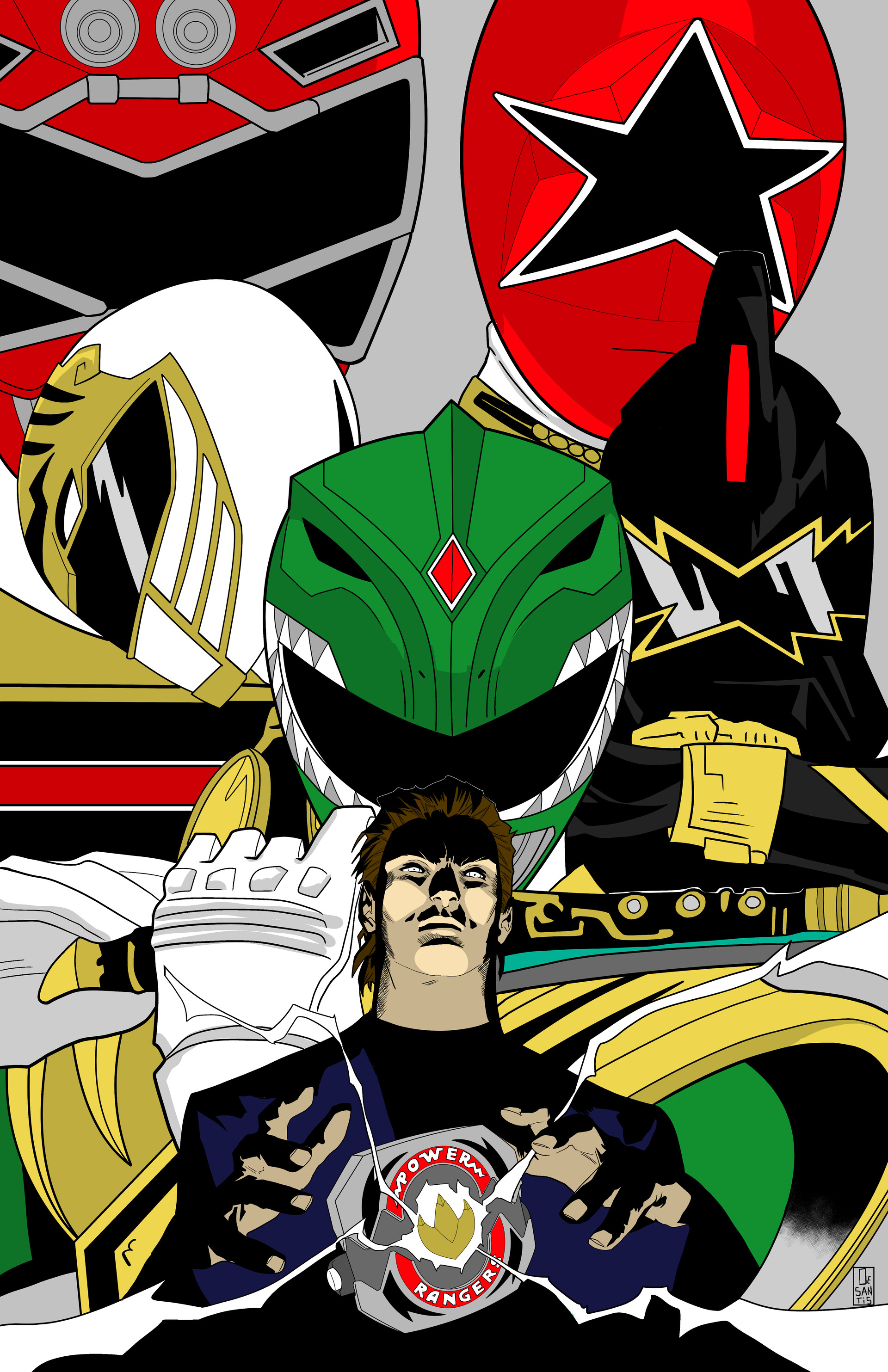 ArtStation - It's Morphin Time - Tommy Oliver Tribute