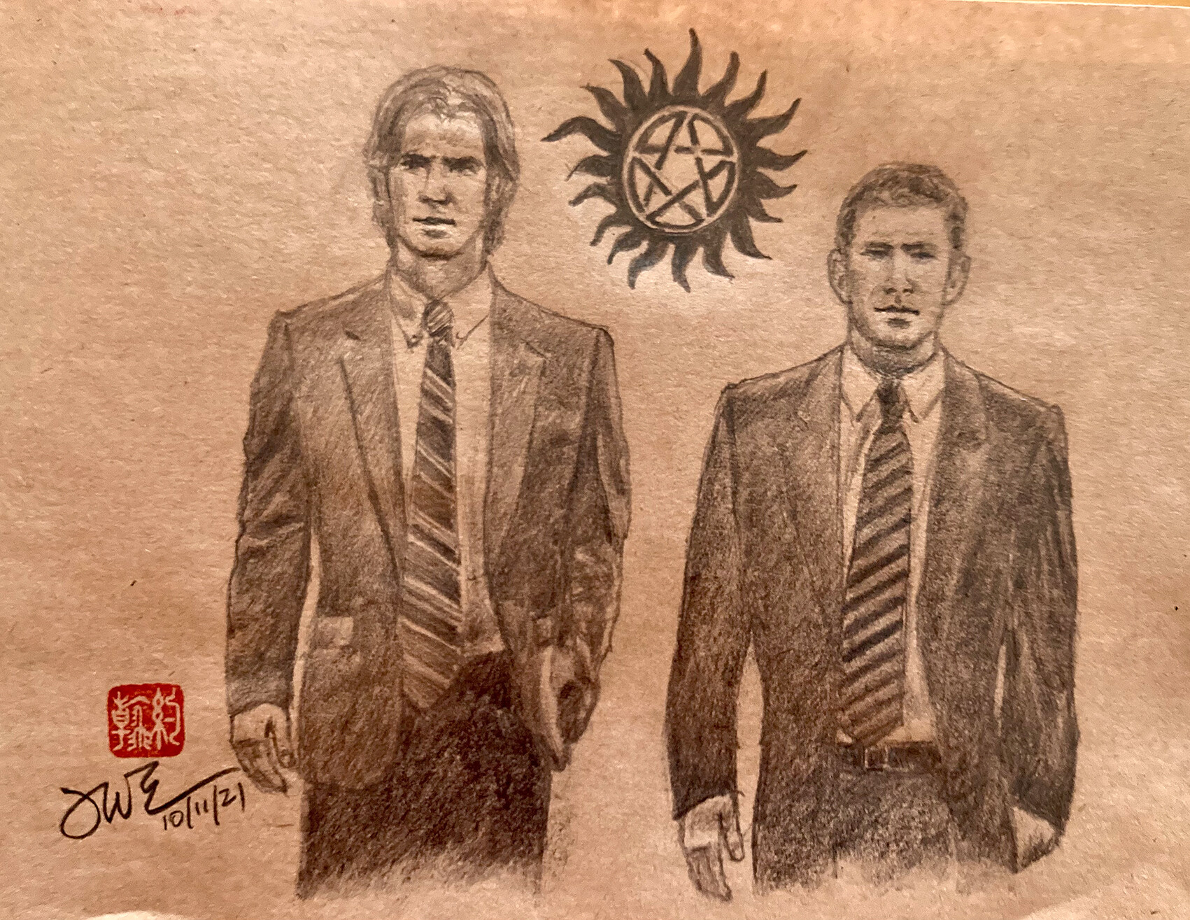 ArtStation - Sam & Dean - Supernatural