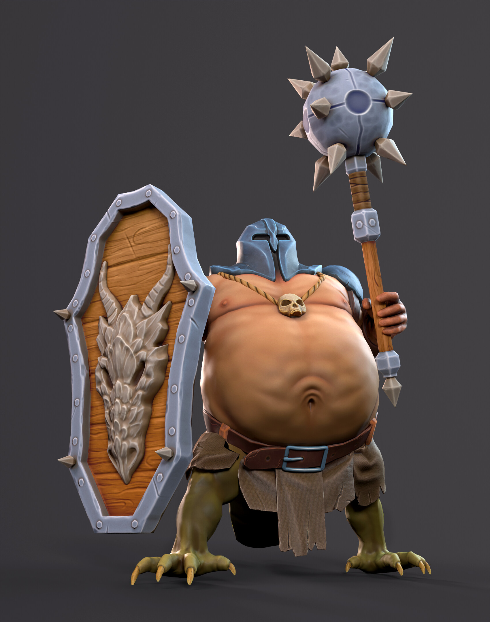 ArtStation - Enemy character for VR-game