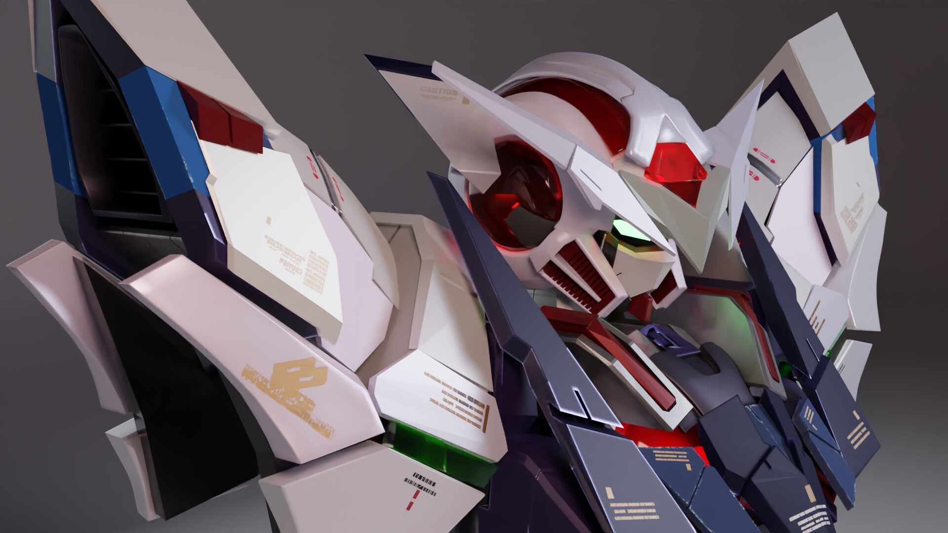 ArtStation - Gundam Amazing EXIA