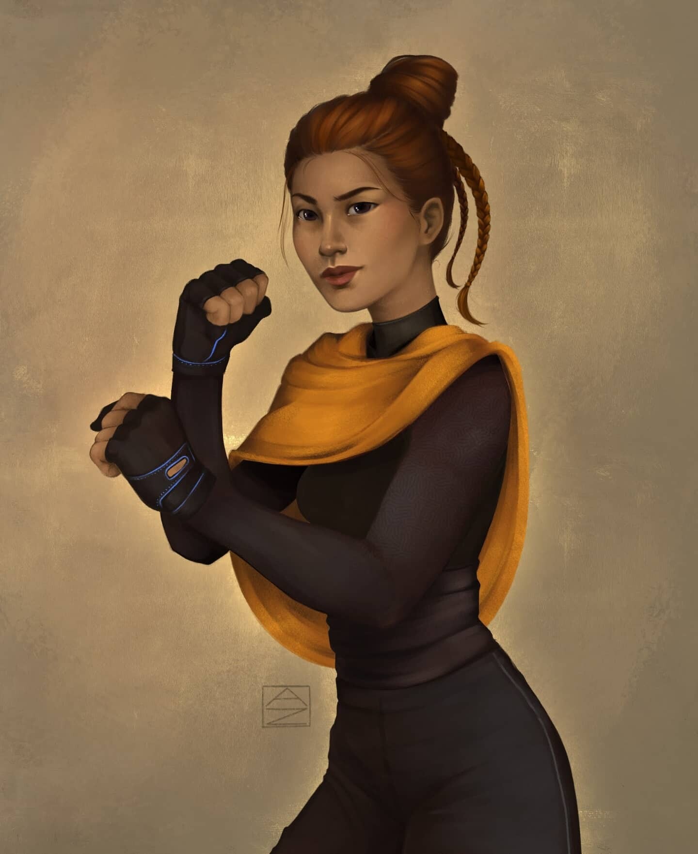 ArtStation - Human Monk