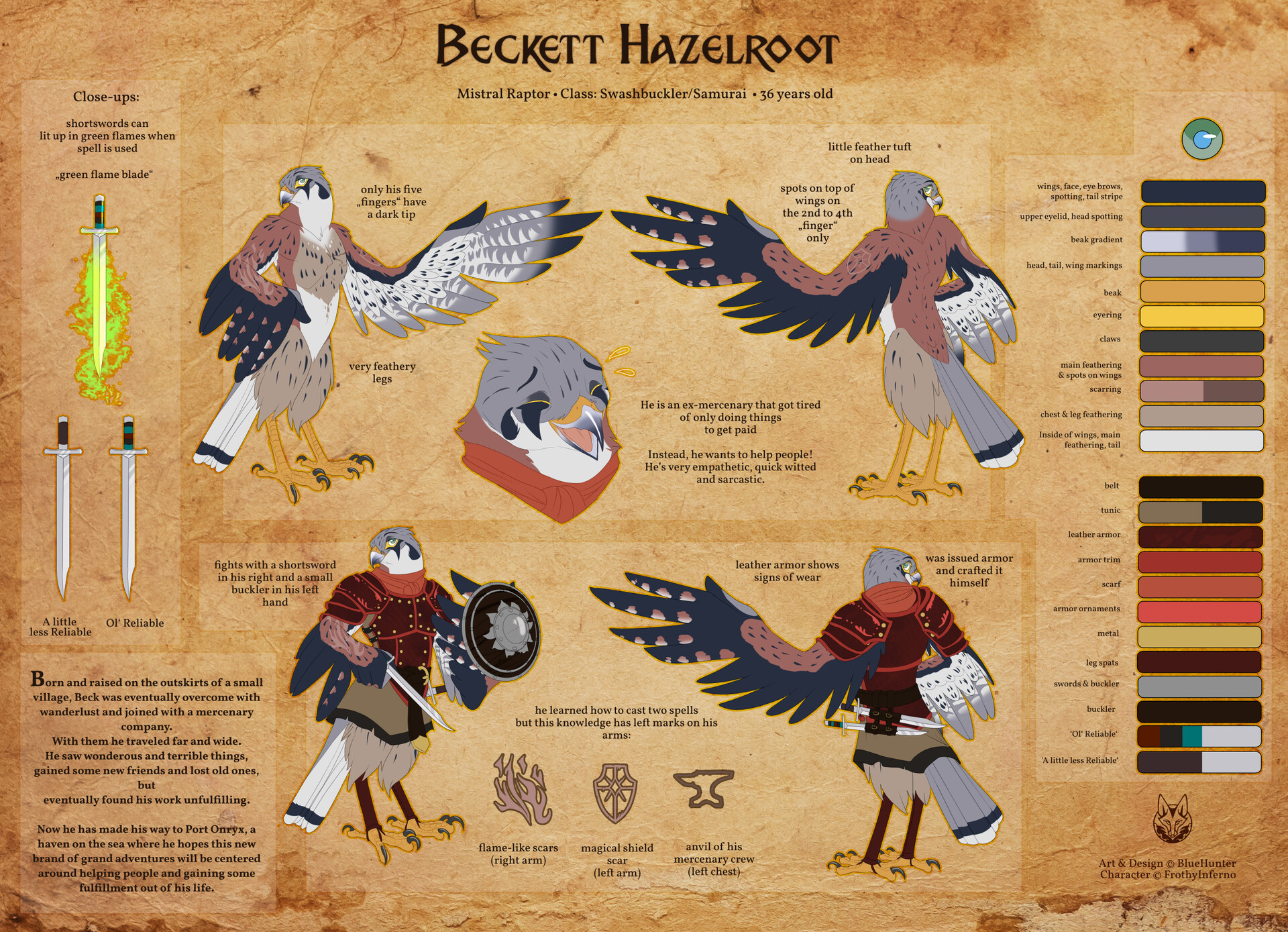 ArtStation - Character Design - Beckett Hazelroot