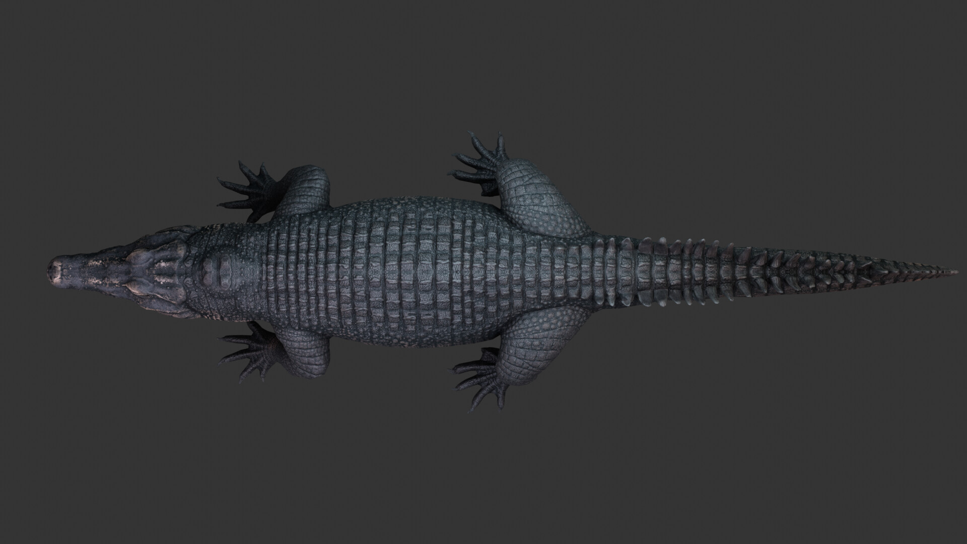 ArtStation - Crocodile 3D Model