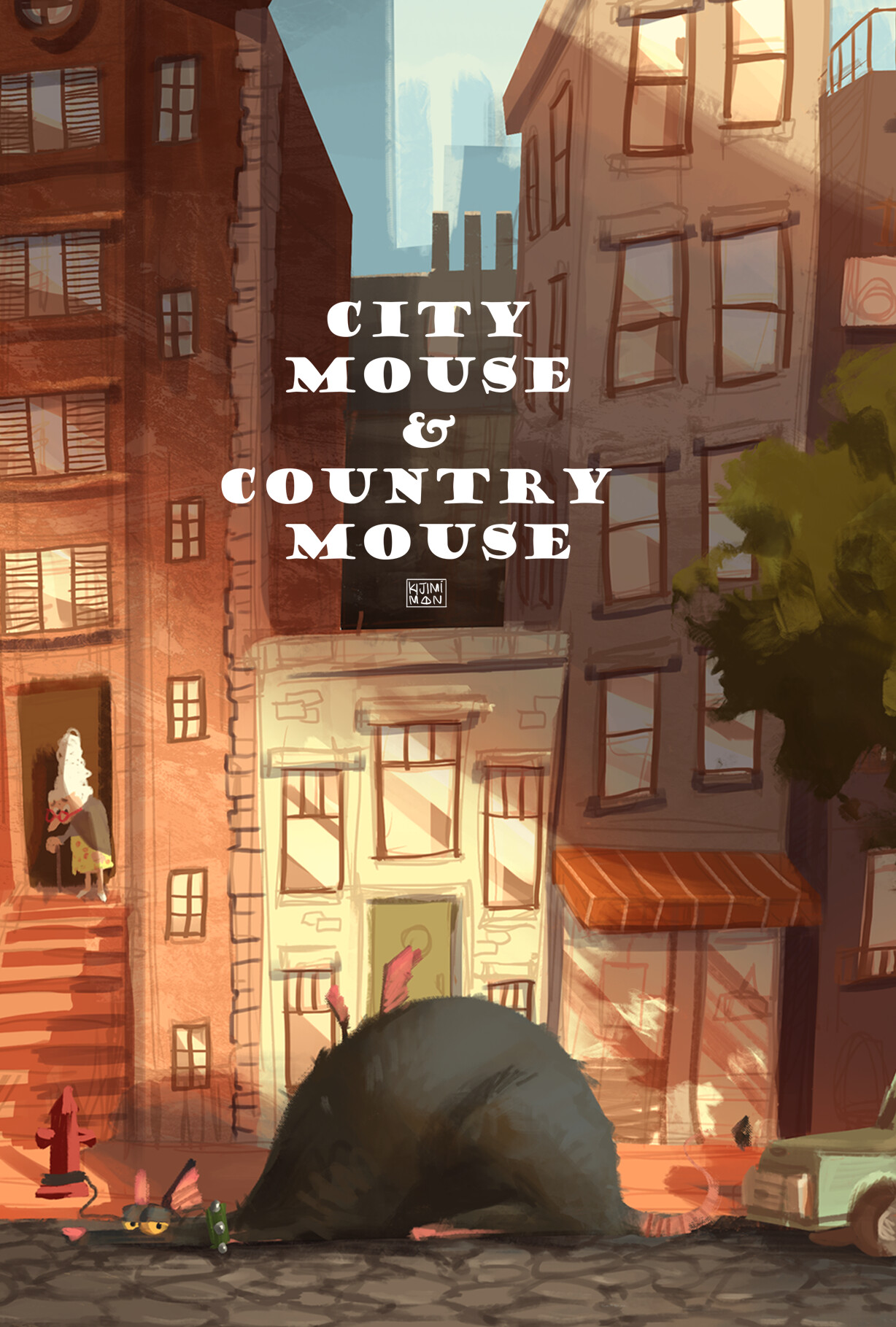 ArtStation - City mouse & Country mouse Poster