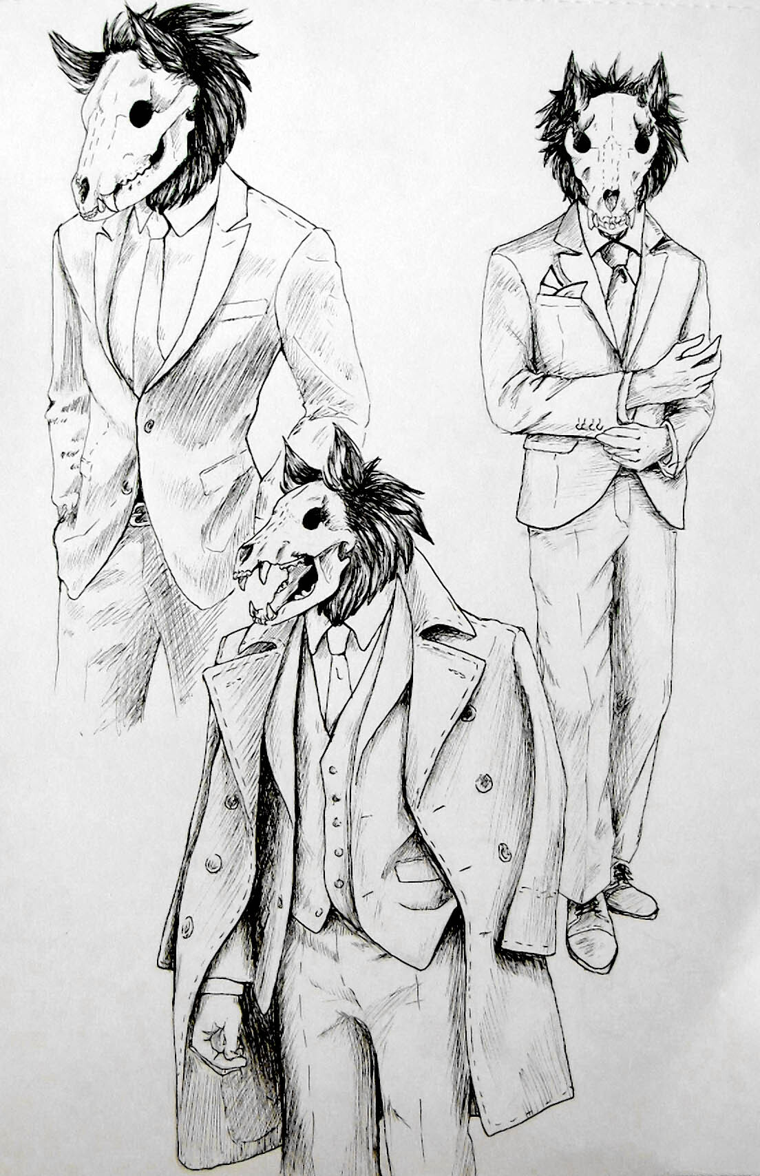 ArtStation - Undead wolf