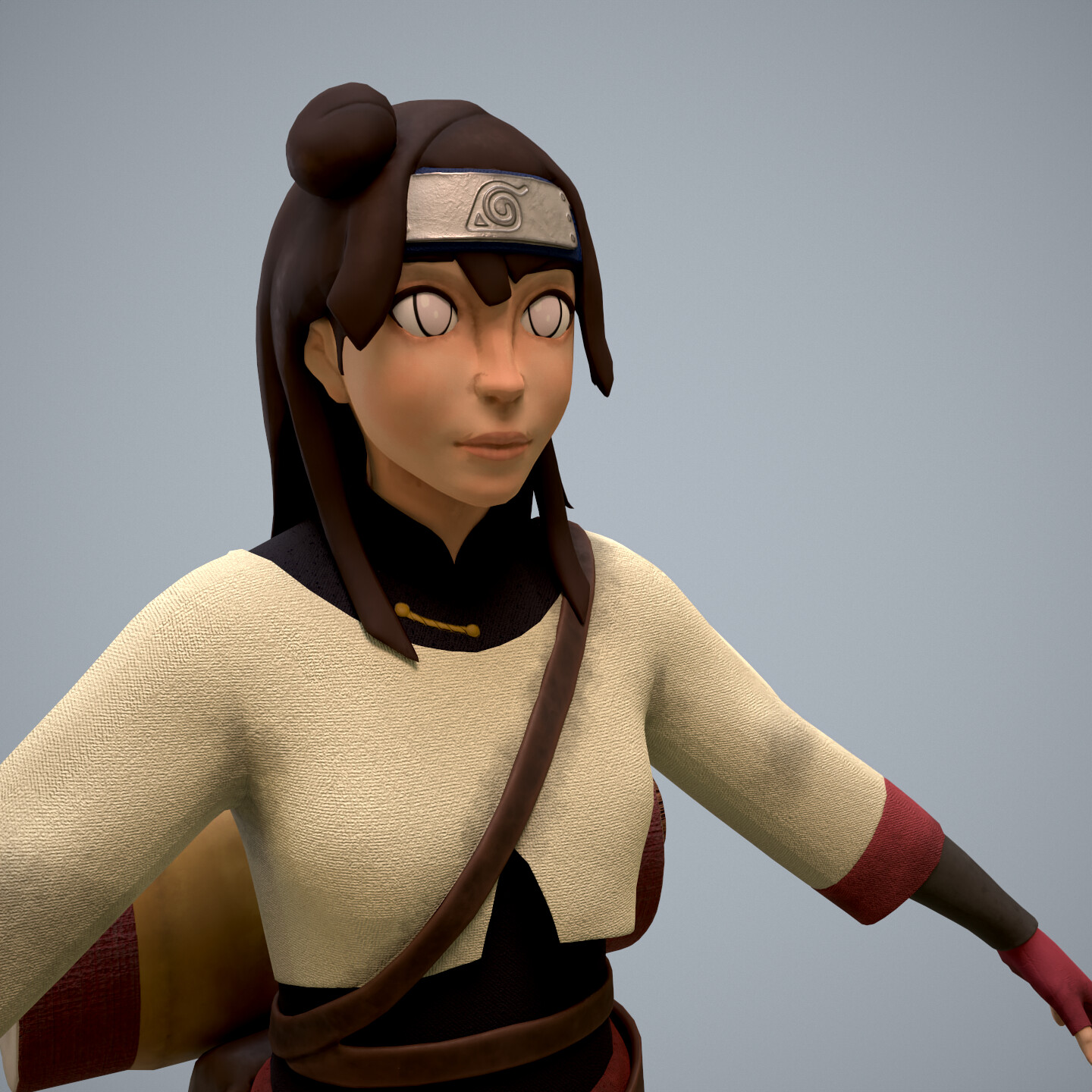 ArtStation - Harumi Hyuga | Naruto Shippuden | Original Character
