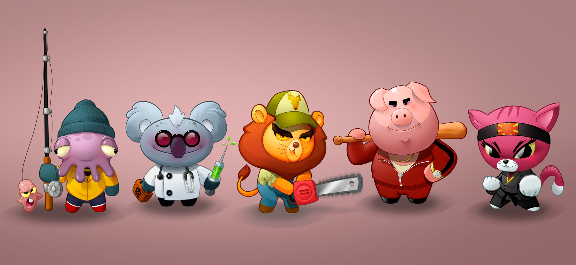 ArtStation - 2D Character Design