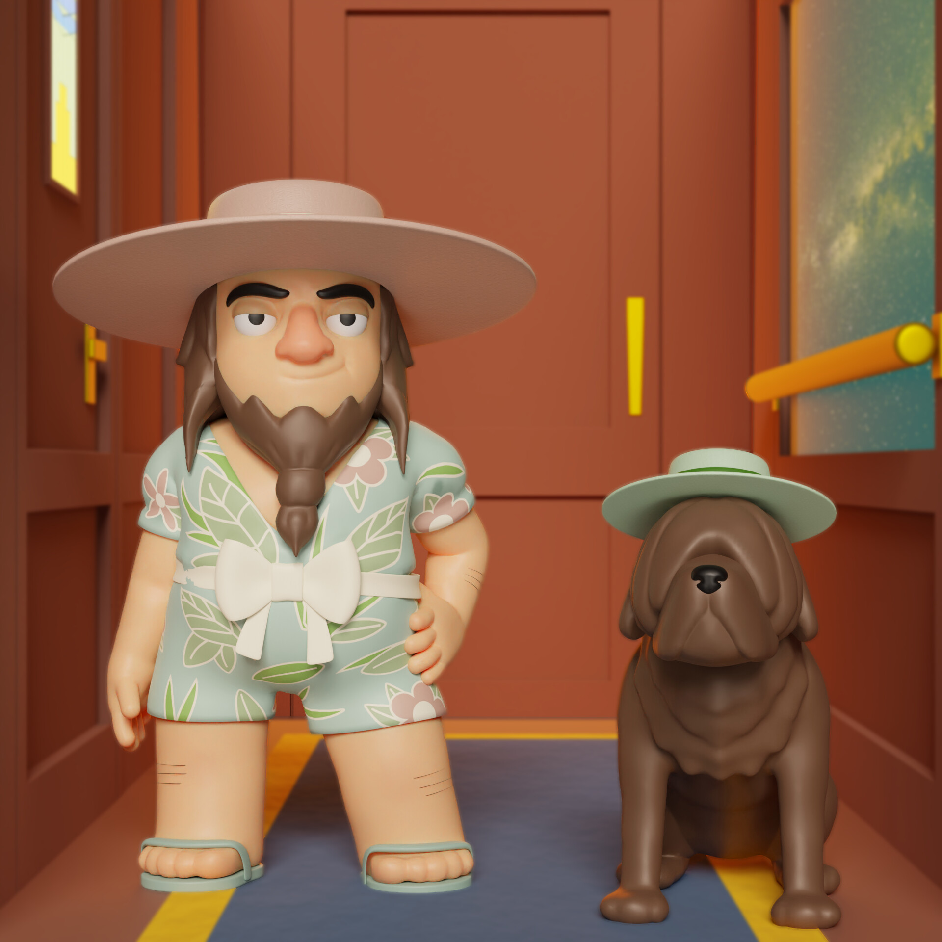 ArtStation - Grendan "Grandma" Highforge from Drawfee