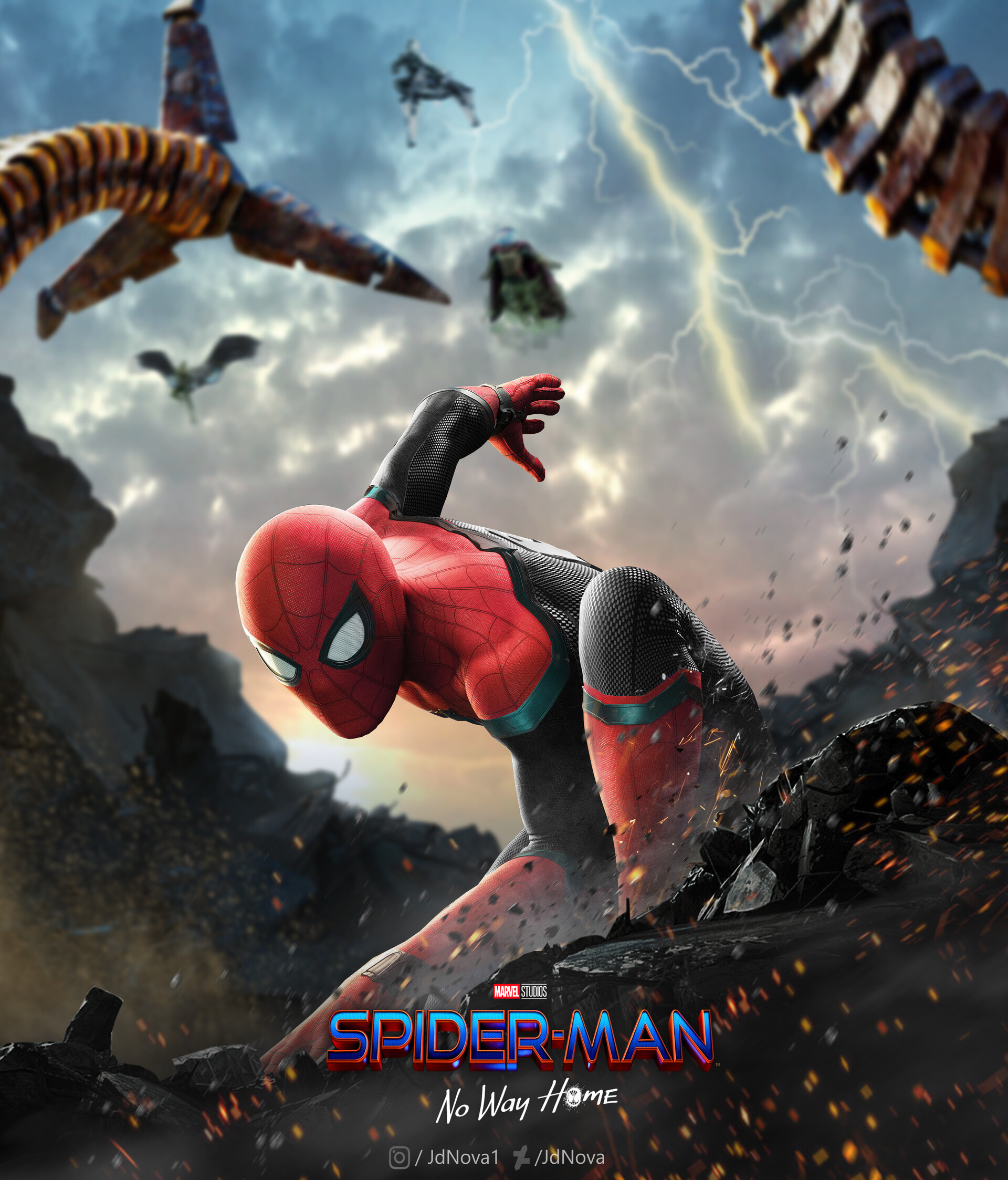 Artstation Spider Man No Way Home