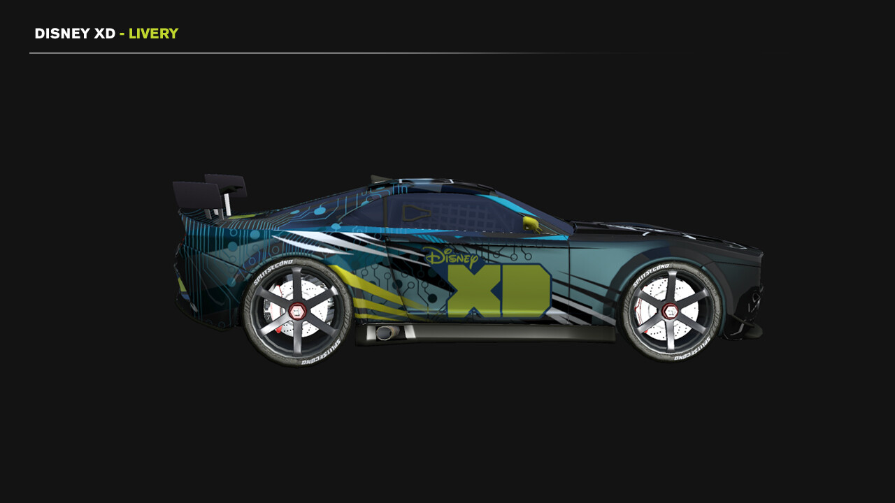 split second disney xd car