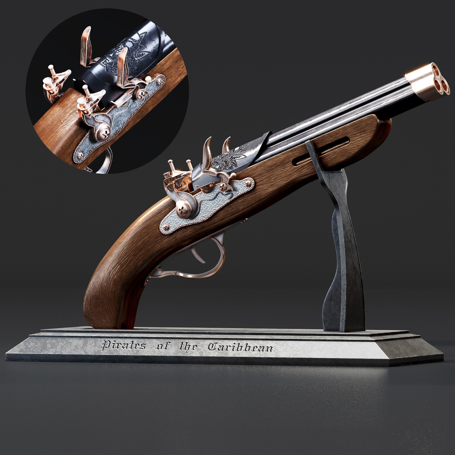 ArtStation - old gun