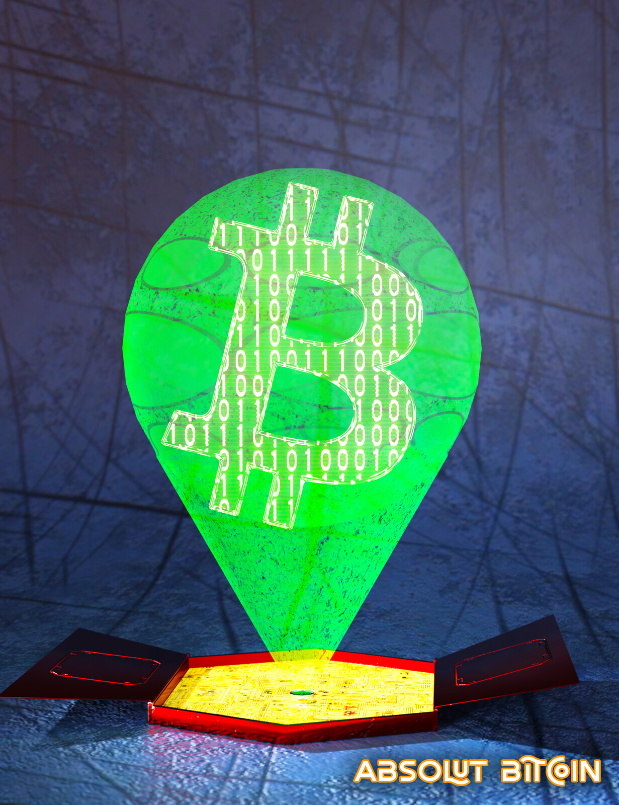 George Saoulidis - Bitcoin Hologram