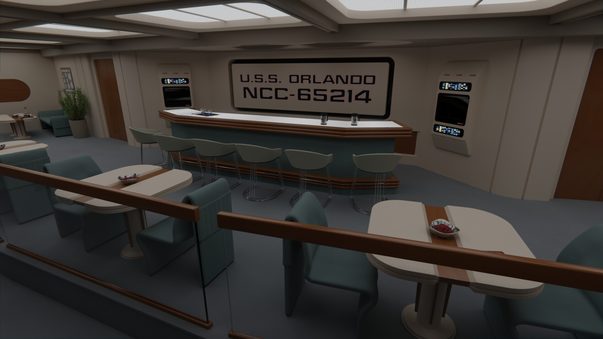Tadeo D'Oria - USS Orlando Mess Hall