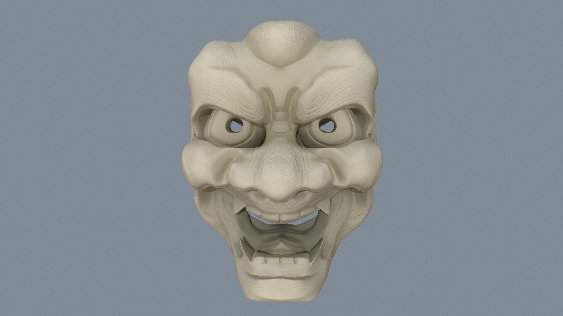 ArtStation - Japanese Mask Sculpt