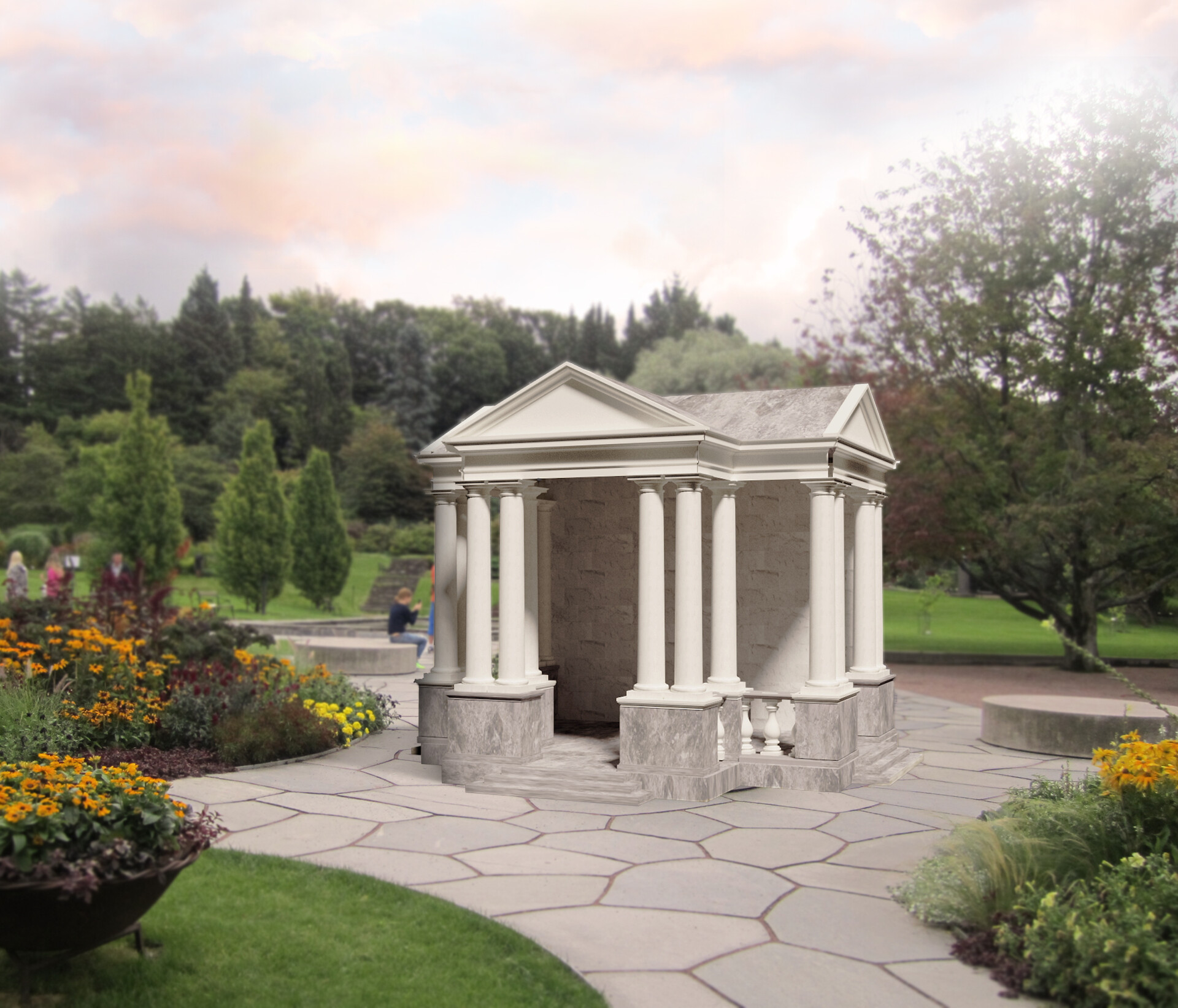 ArtStation - Classic portico_1