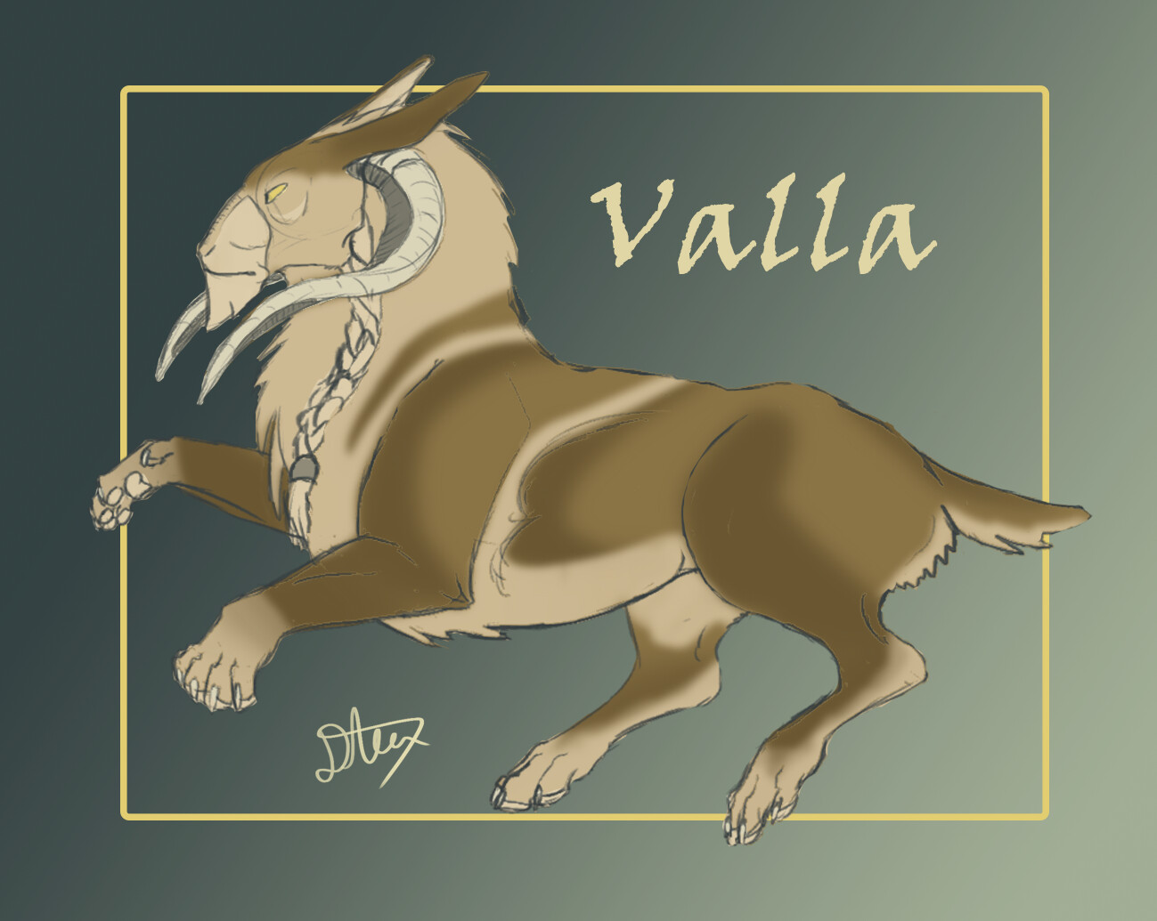 ArtStation - Valla - Creature Concept