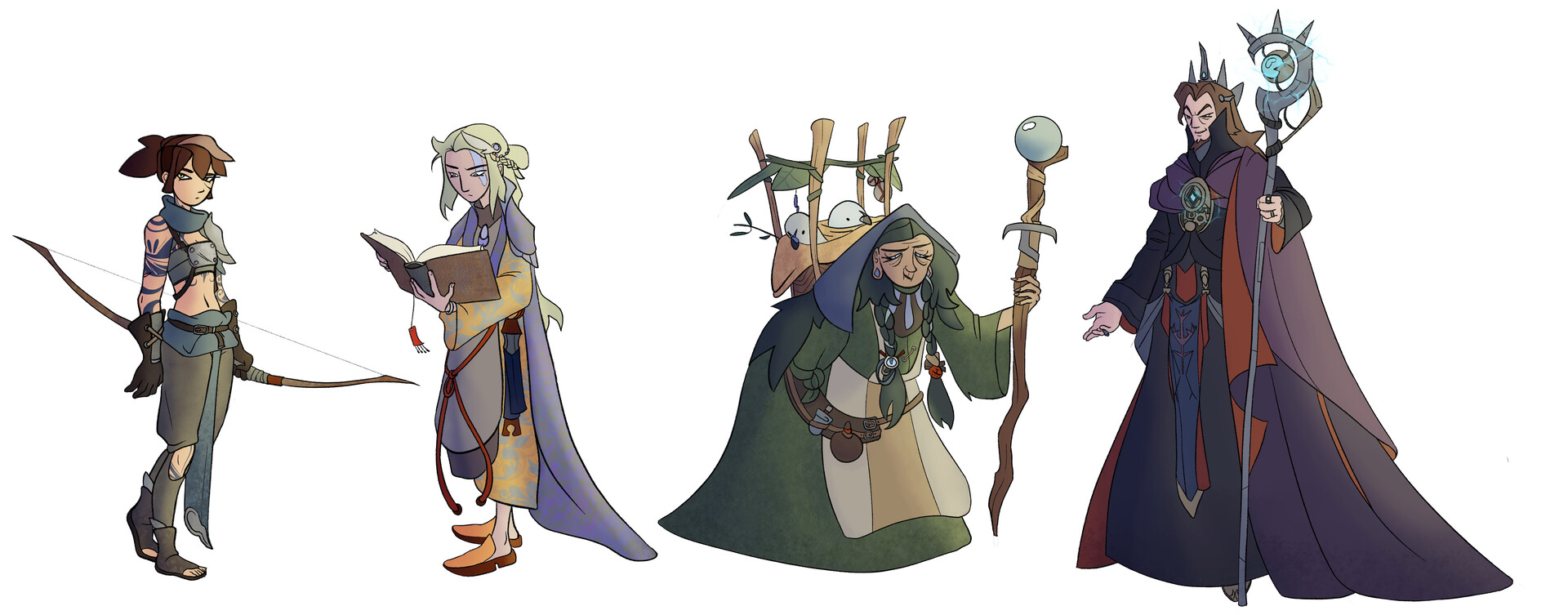 ArtStation - Character Design Lineup