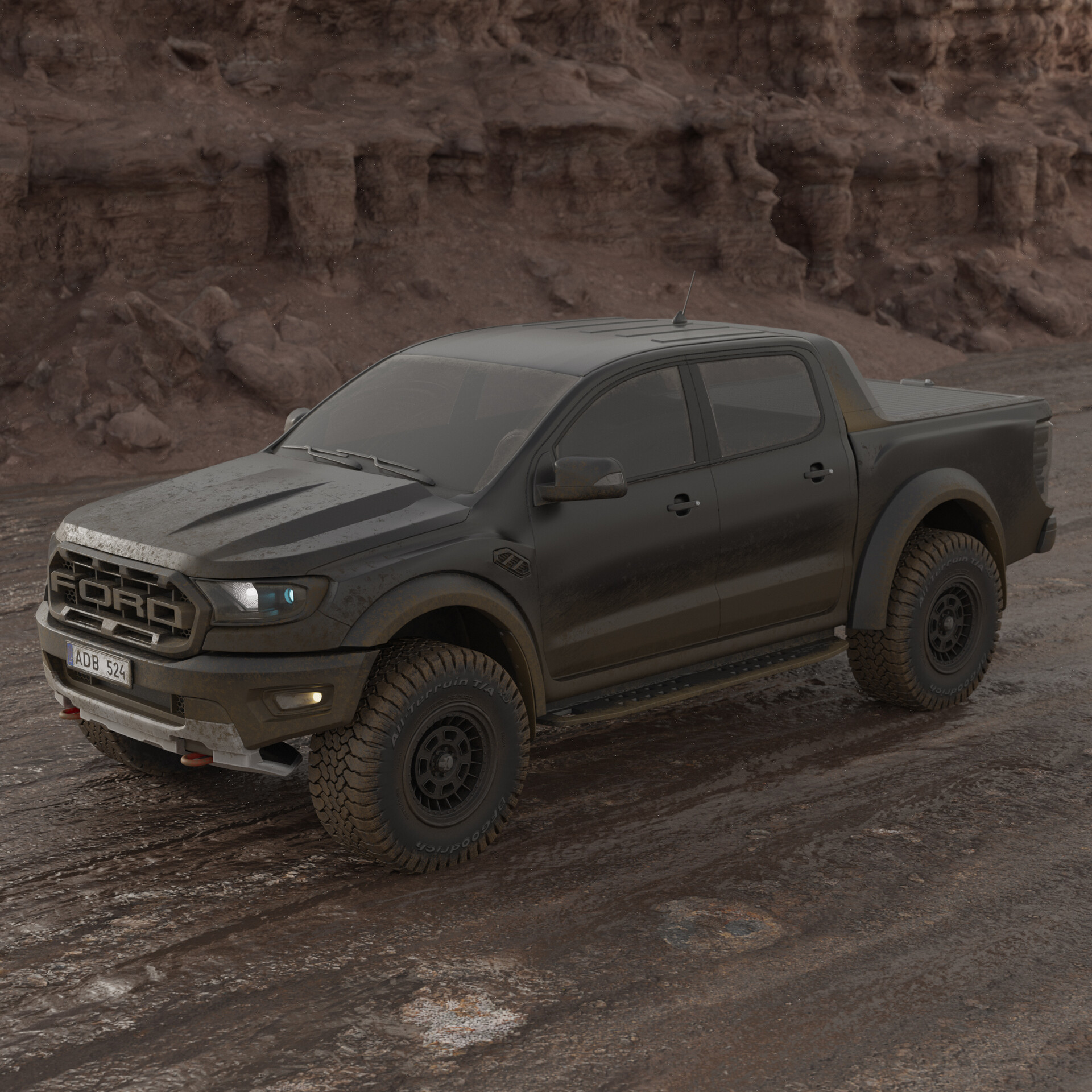 ArtStation - FORD RANGER RAPTOR
