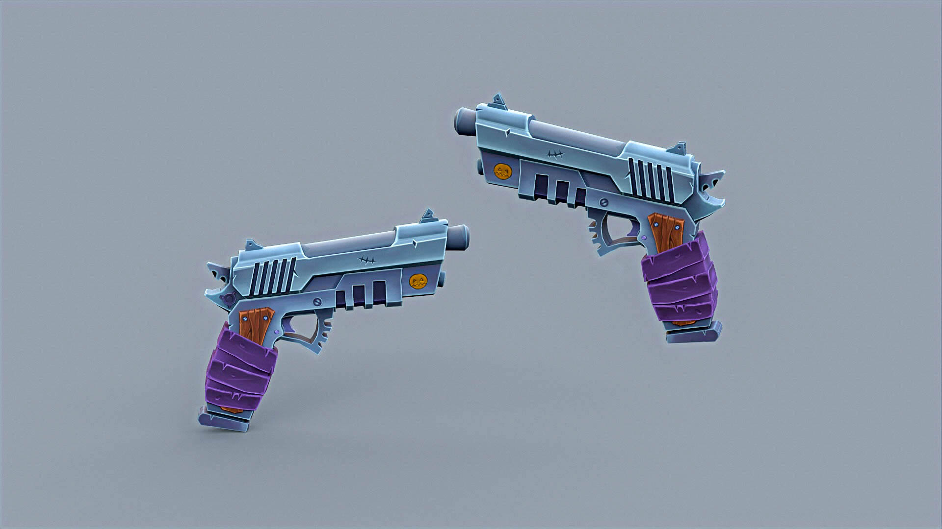 marusencyia - Hand painted pistol
