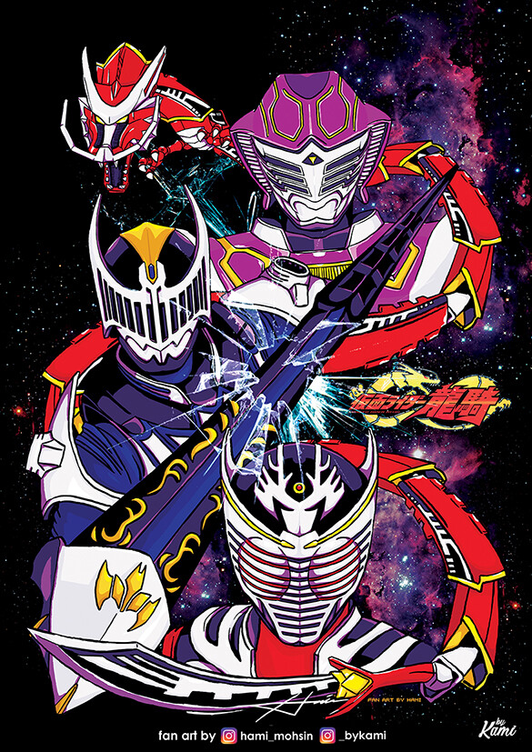 ArtStation - Kamen Rider Ryuki Dragon Knight