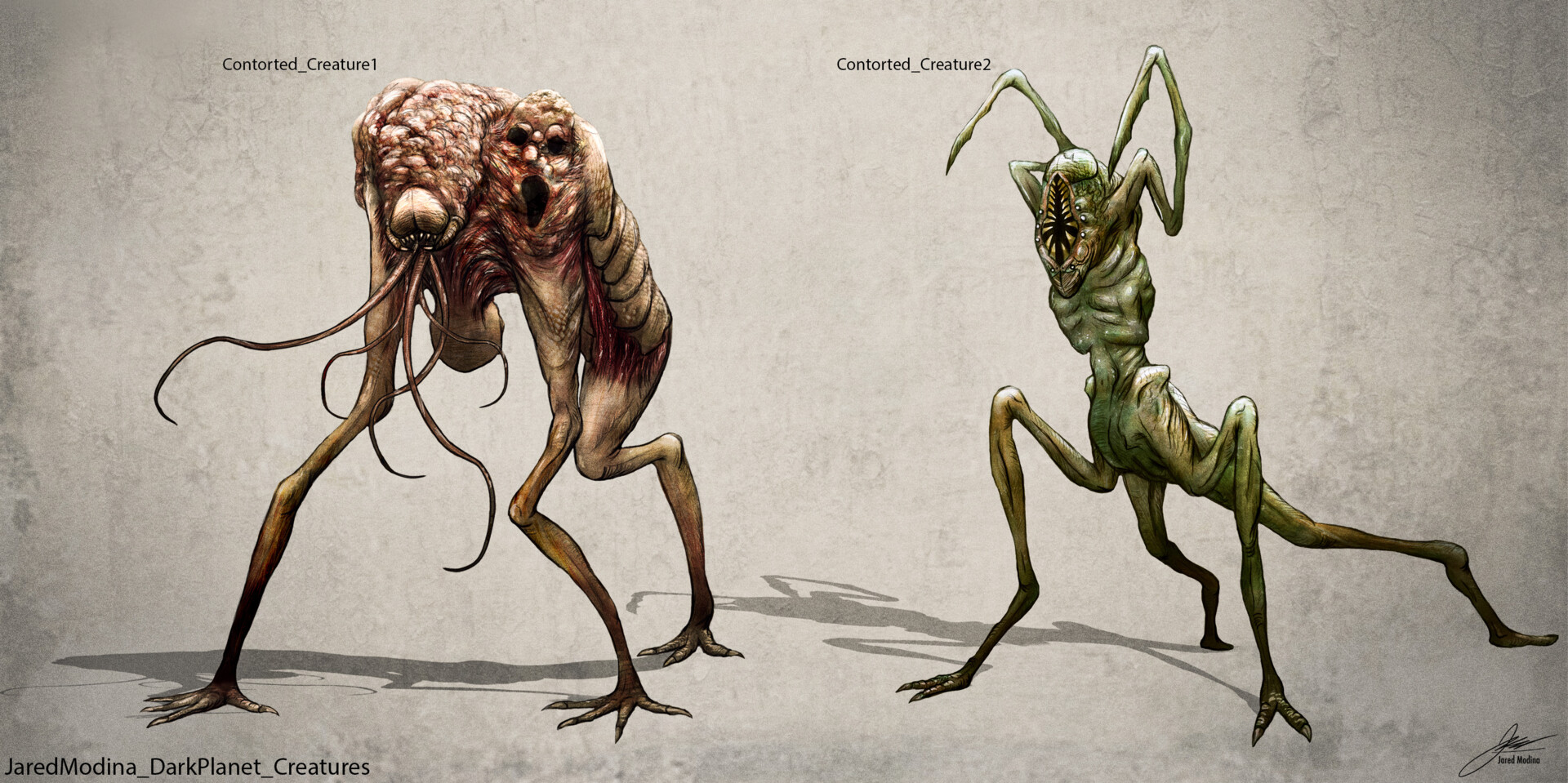 dark creature concept art