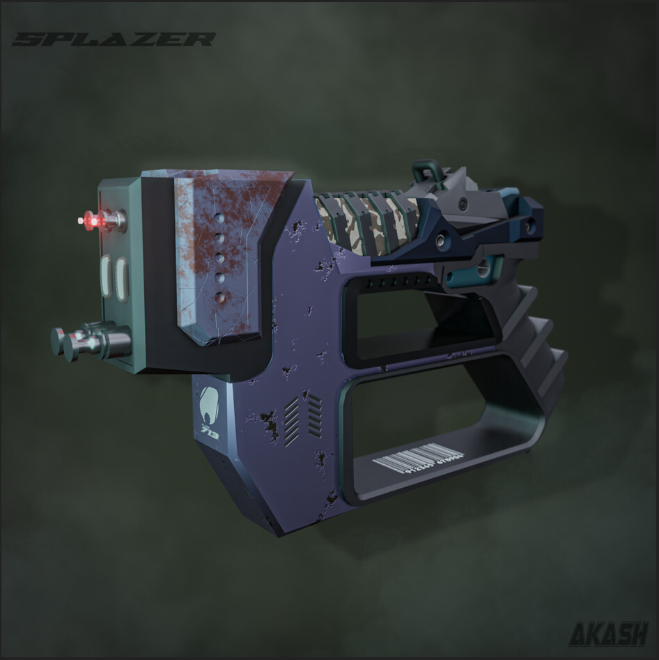 ArtStation - Sci-fi GUN