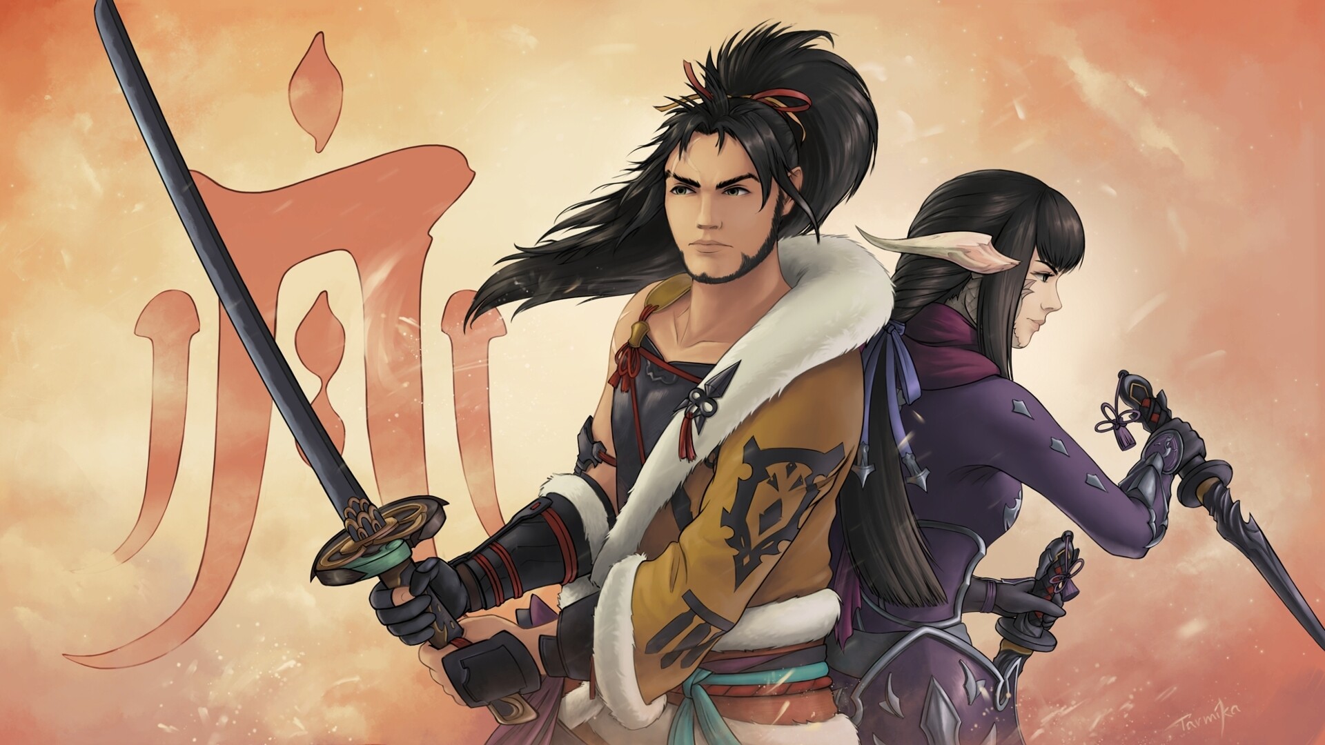 ArtStation - FFXIV Wallpaper Fanart