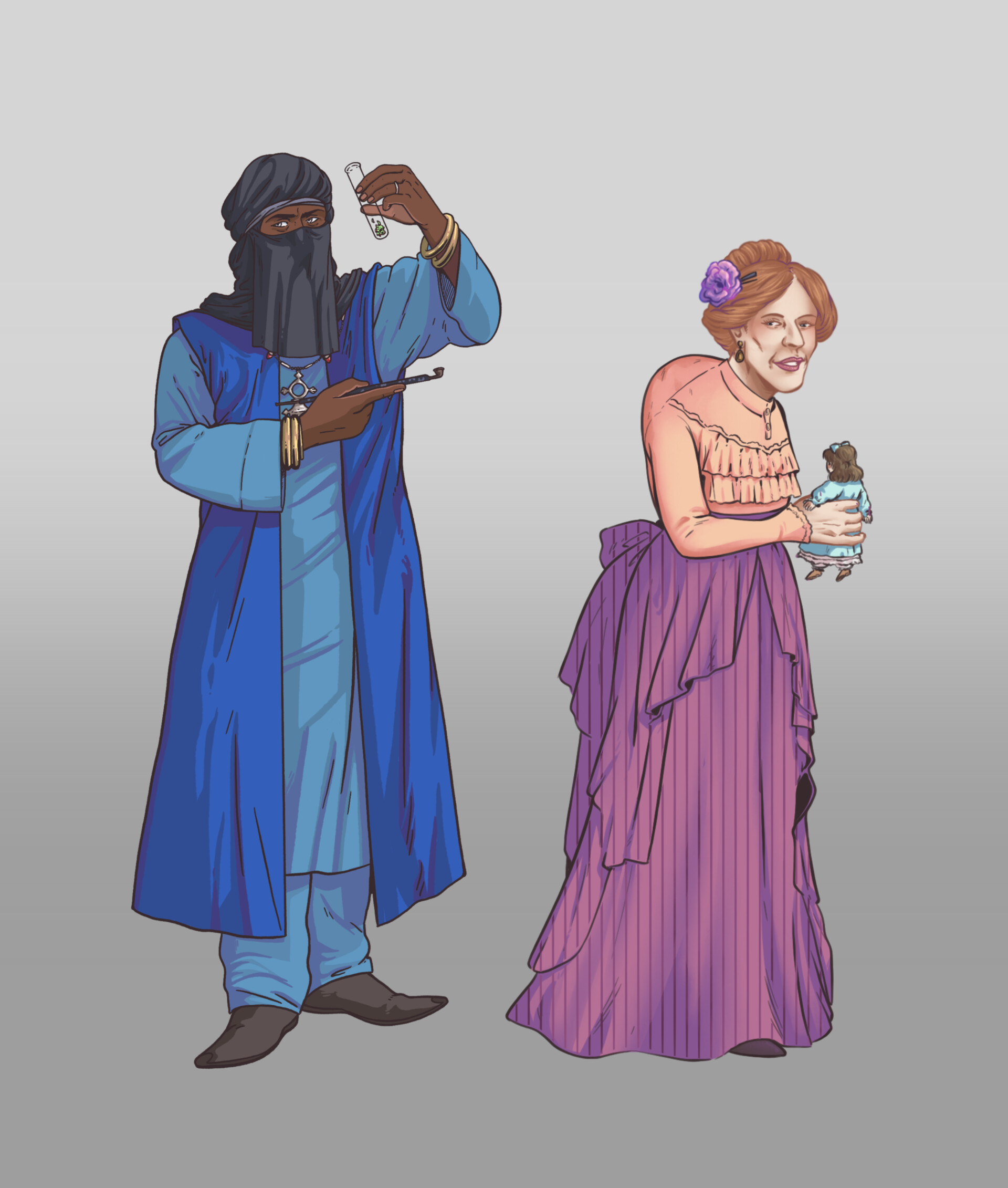 ArtStation - historical character design